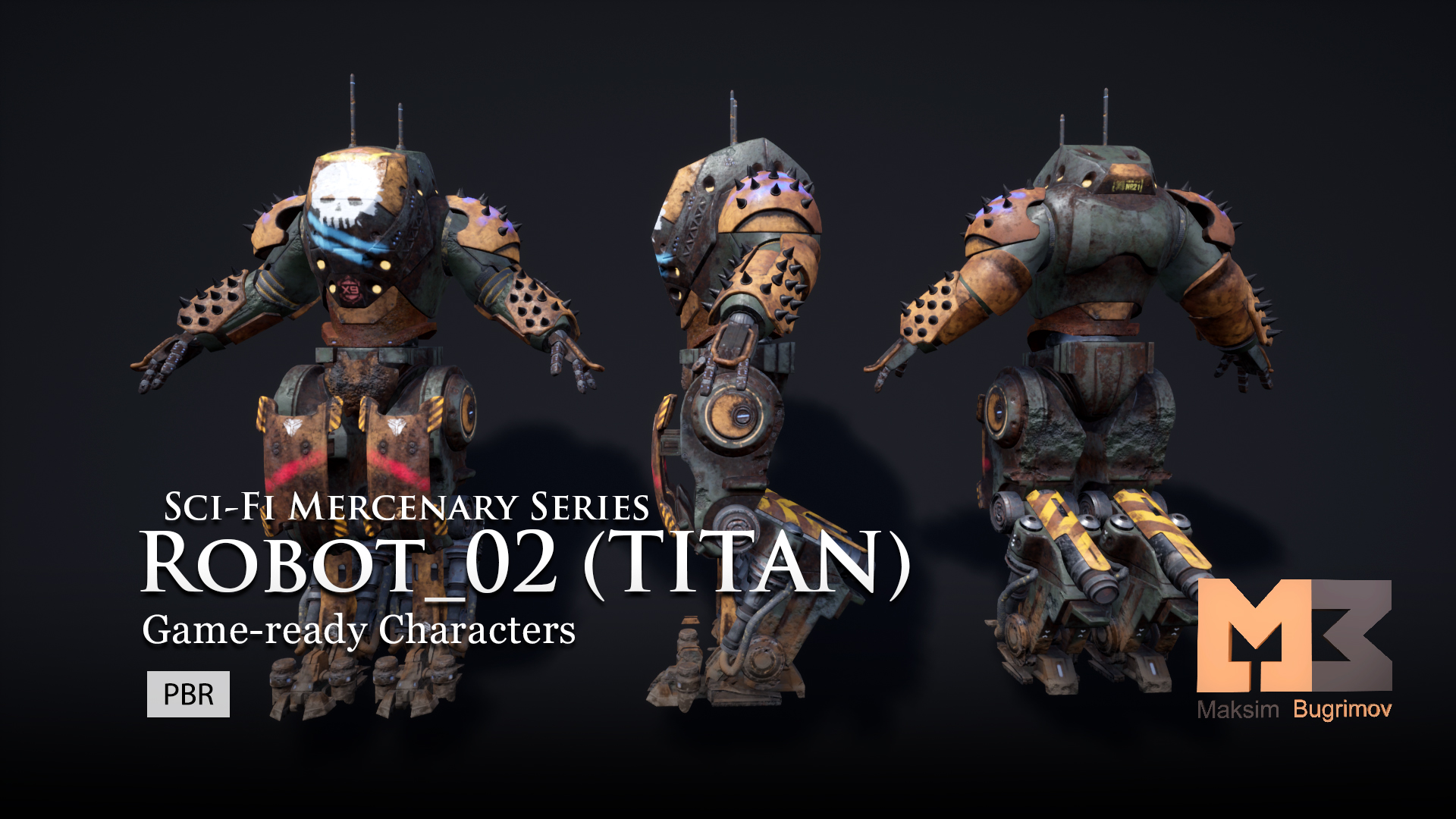 Robot_02 (Titan) - iClone/Actor - Reallusion Content Store