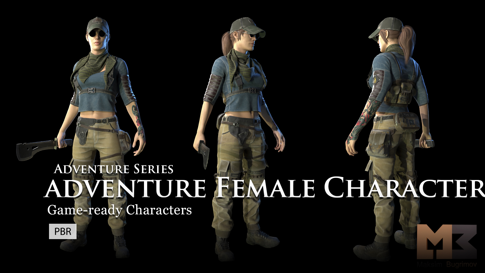 Adventure Character Female - iClone/Actor - Reallusion Content Store