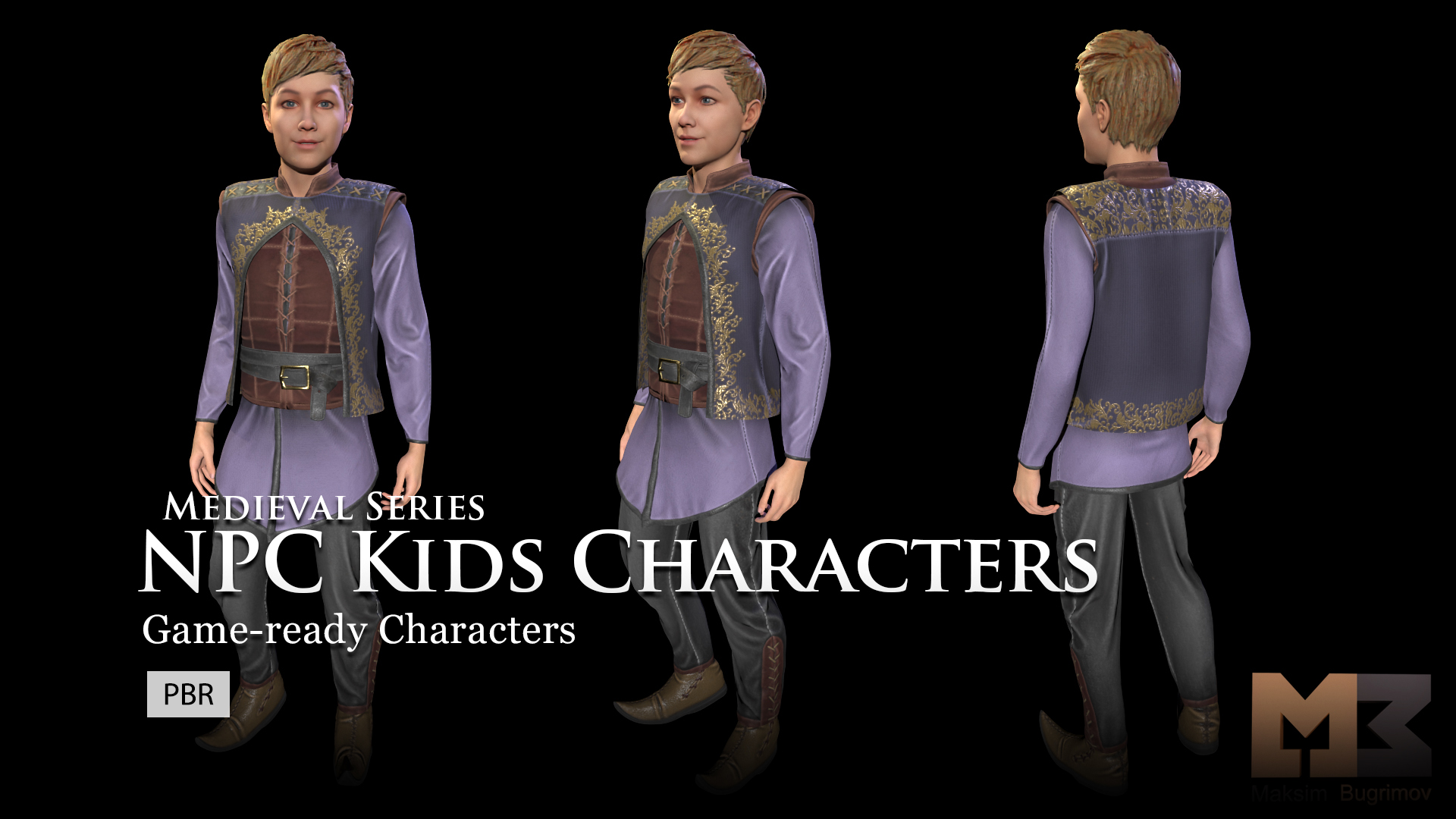 NPC_Kids - iClone/Actor - Reallusion Content Store