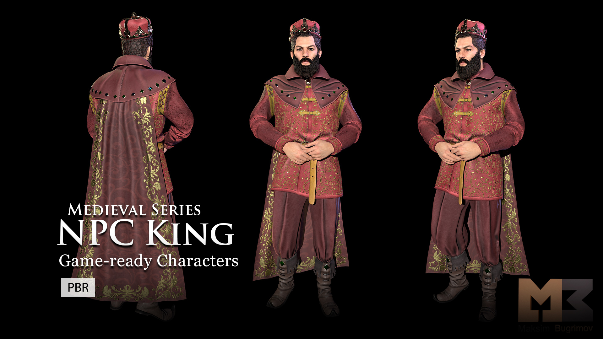 NPC King - iClone/Actor - Reallusion Content Store
