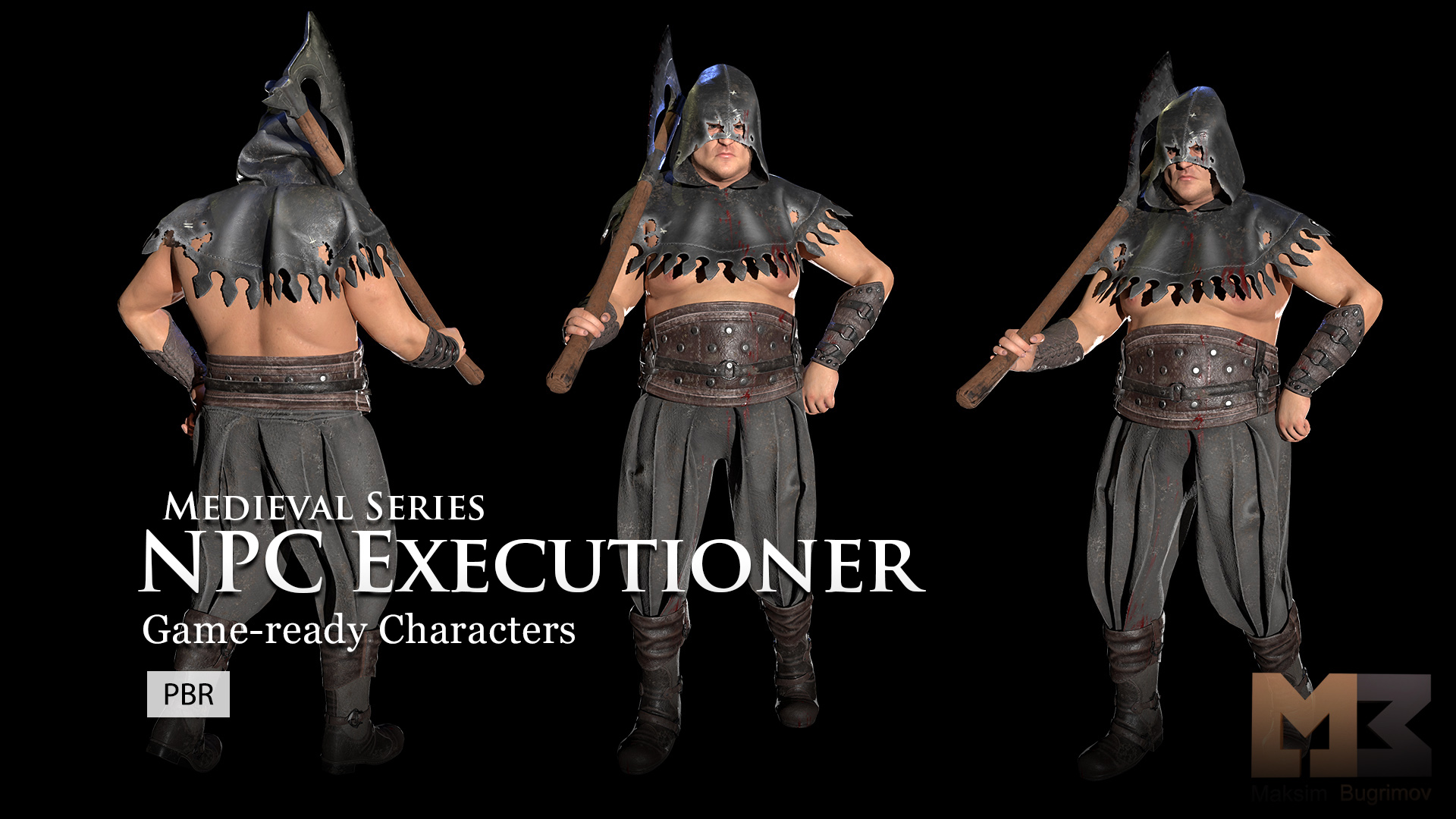 NPC Executioner - iClone/Actor - Reallusion Content Store