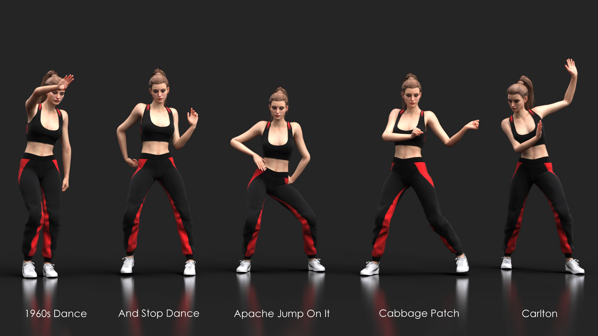 Mixed MoCap Dances II - iClone/Motion - Reallusion Content Store