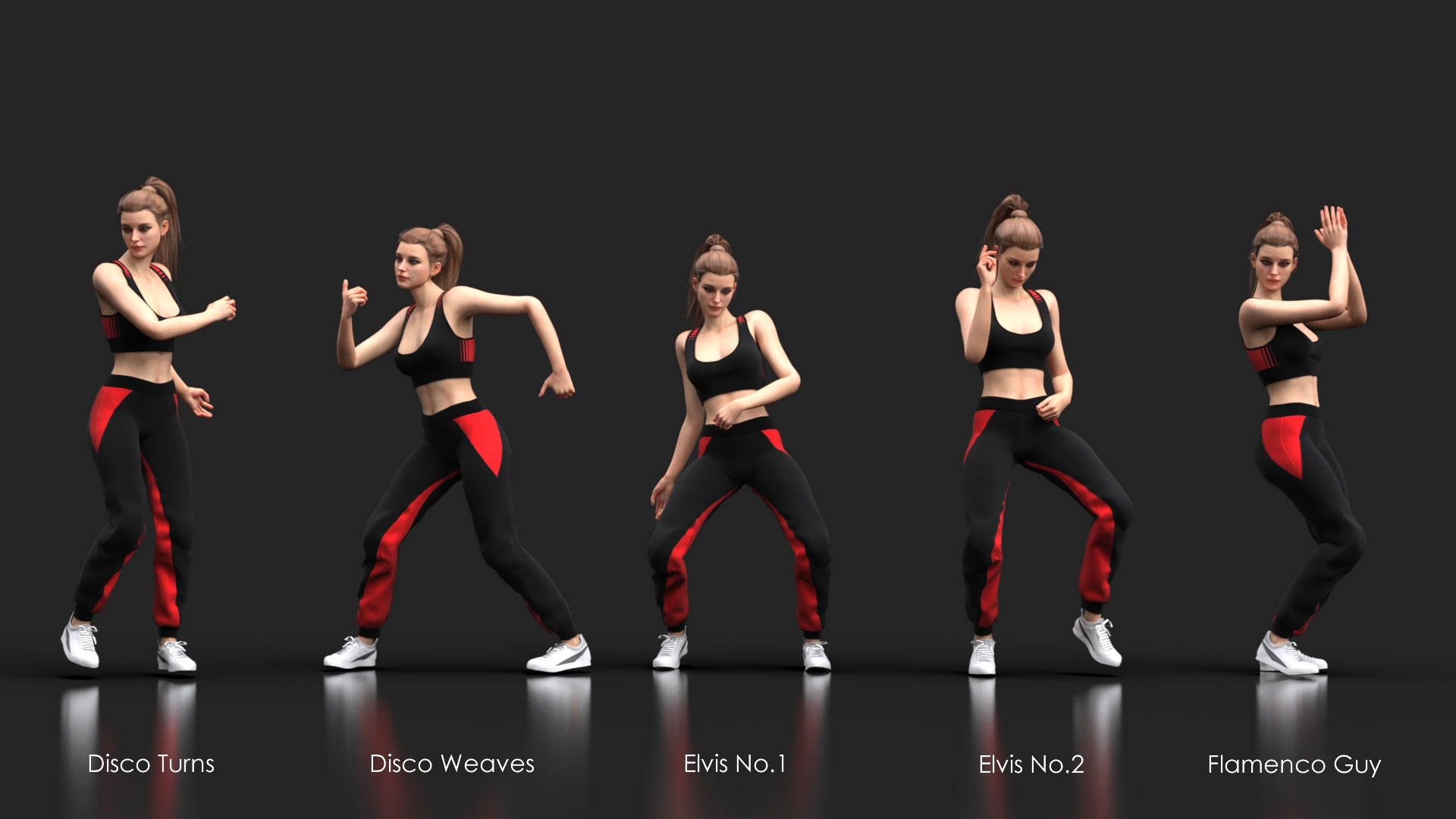 Mixed MoCap Dances II - iClone/Motion - Reallusion Content Store