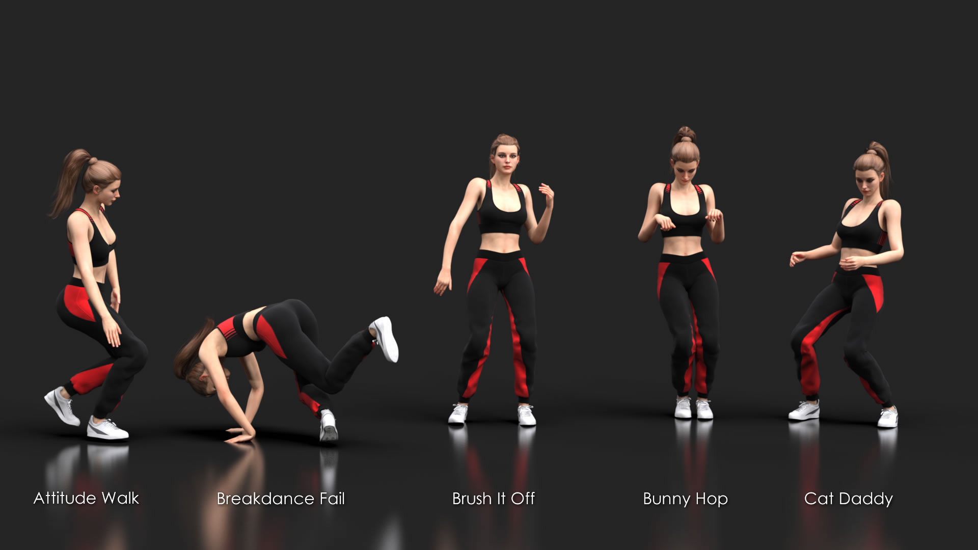 Mixed MoCap Dances I - iClone/Motion - Reallusion Content Store