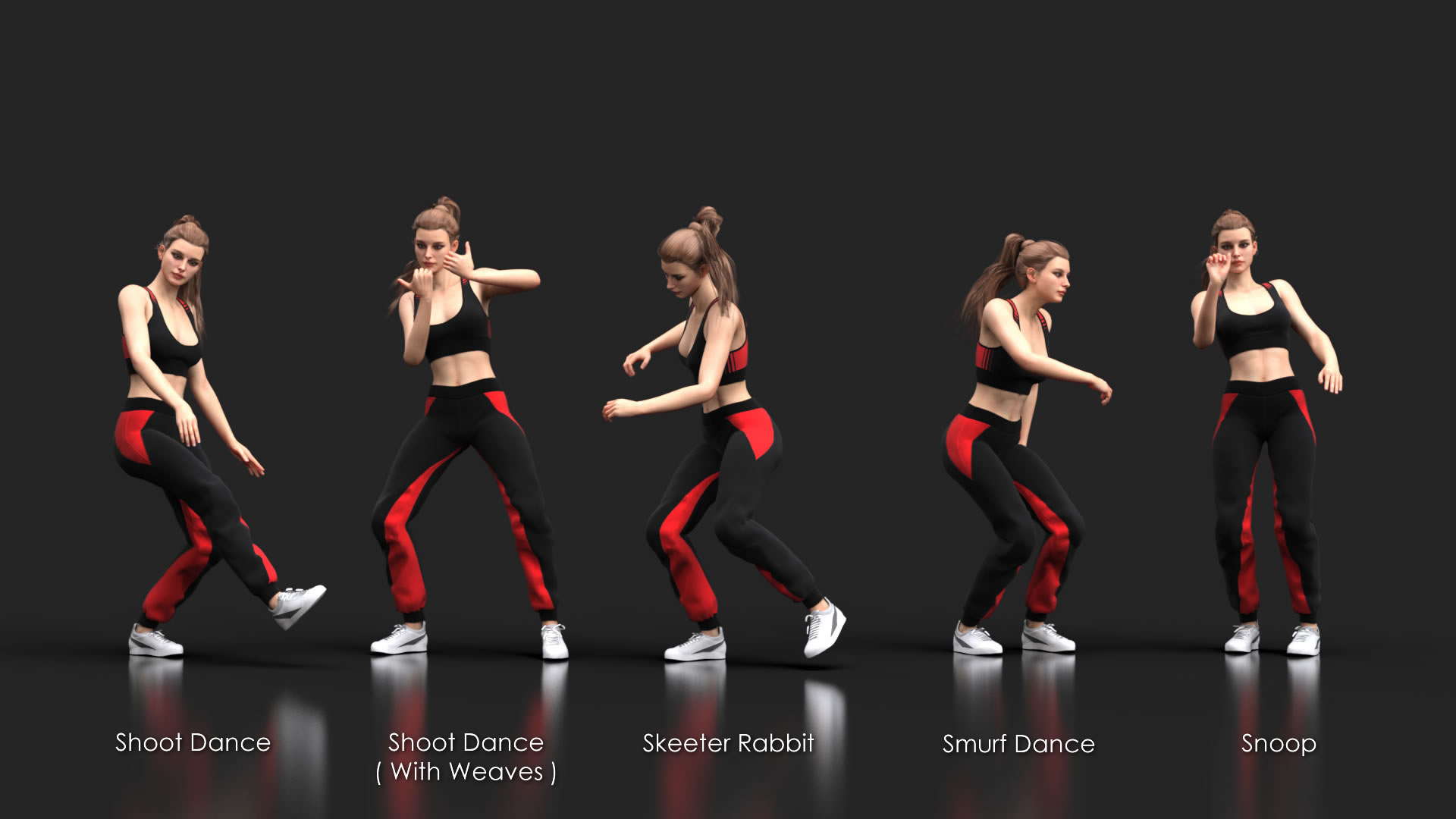 Mixed MoCap Dances I - iClone/Motion - Reallusion Content Store