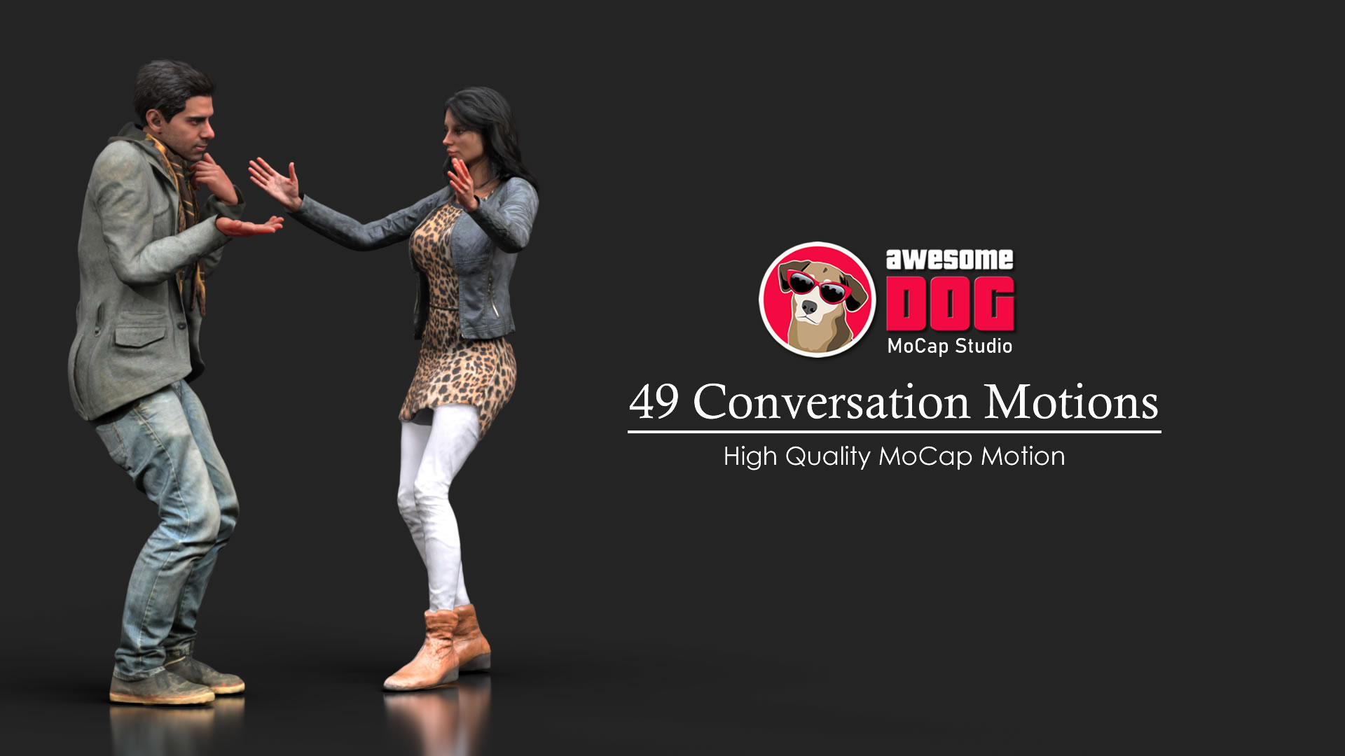49 Conversation Motions - iClone/Motion - Reallusion Content Store