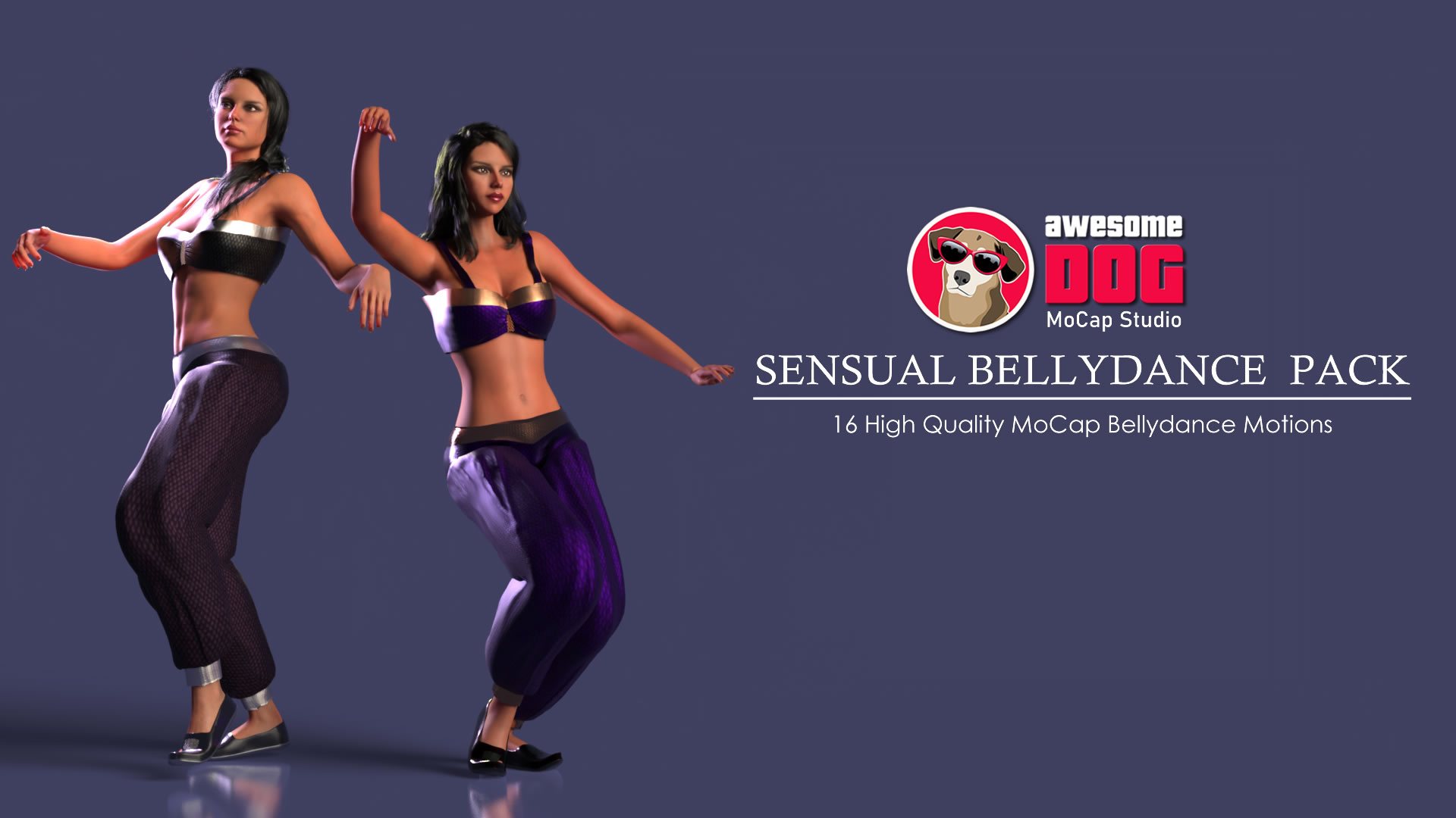 16 Sensual Bellydance Motions - iClone/Motion - Reallusion Content Store