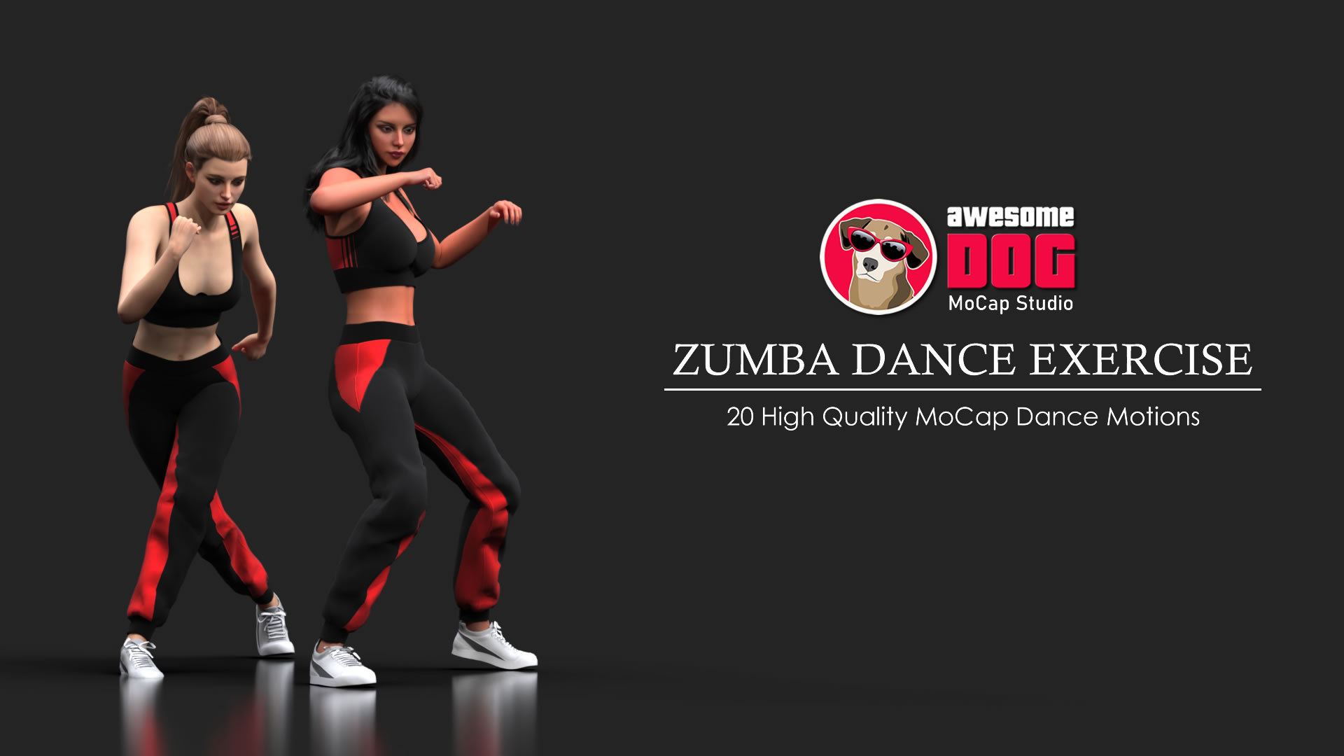 Zumba Dance Exercise Pack - iClone/Motion - Reallusion Content Store