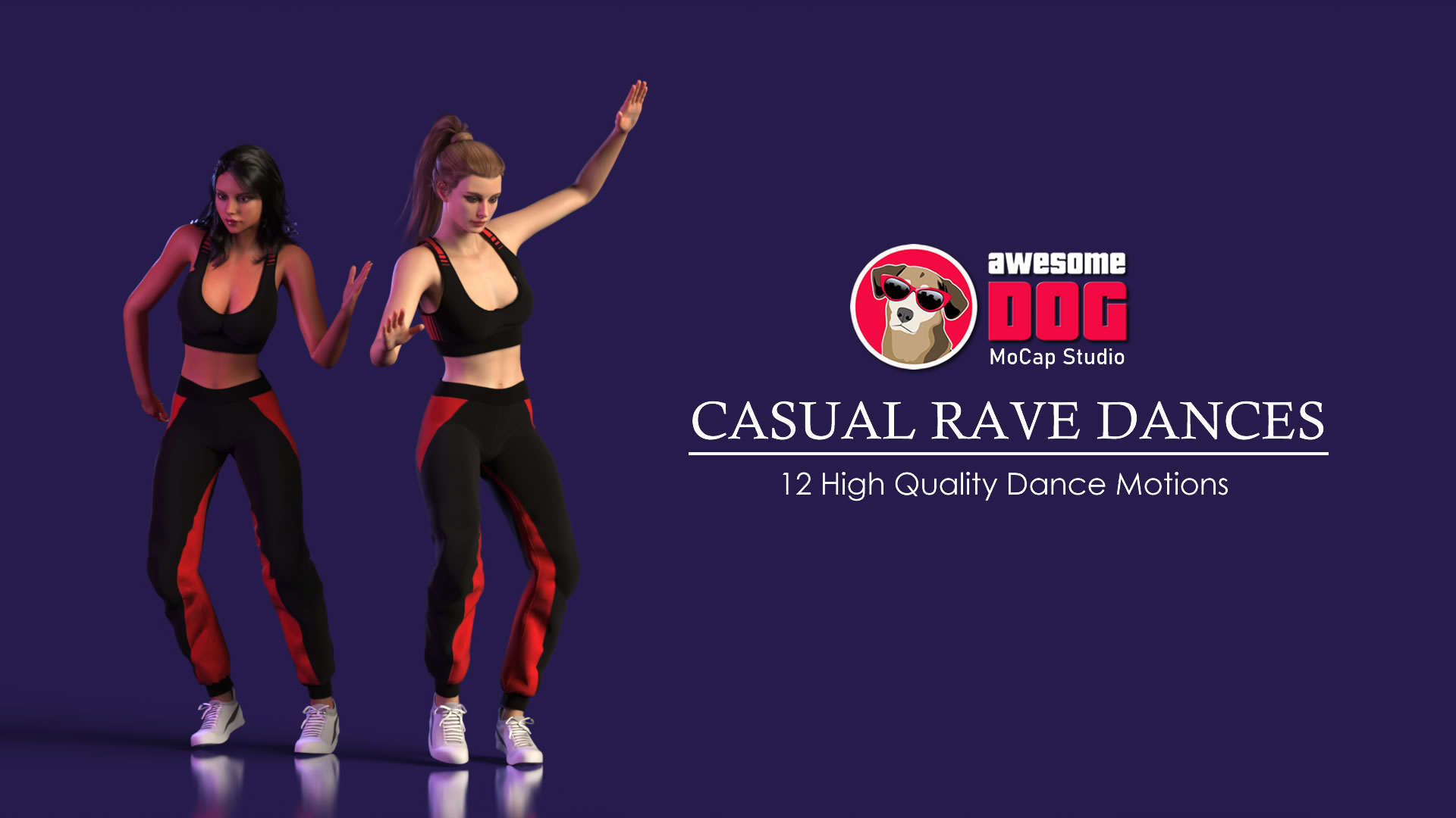 12 Casual Raver Dances - iClone/Motion - Reallusion Content Store