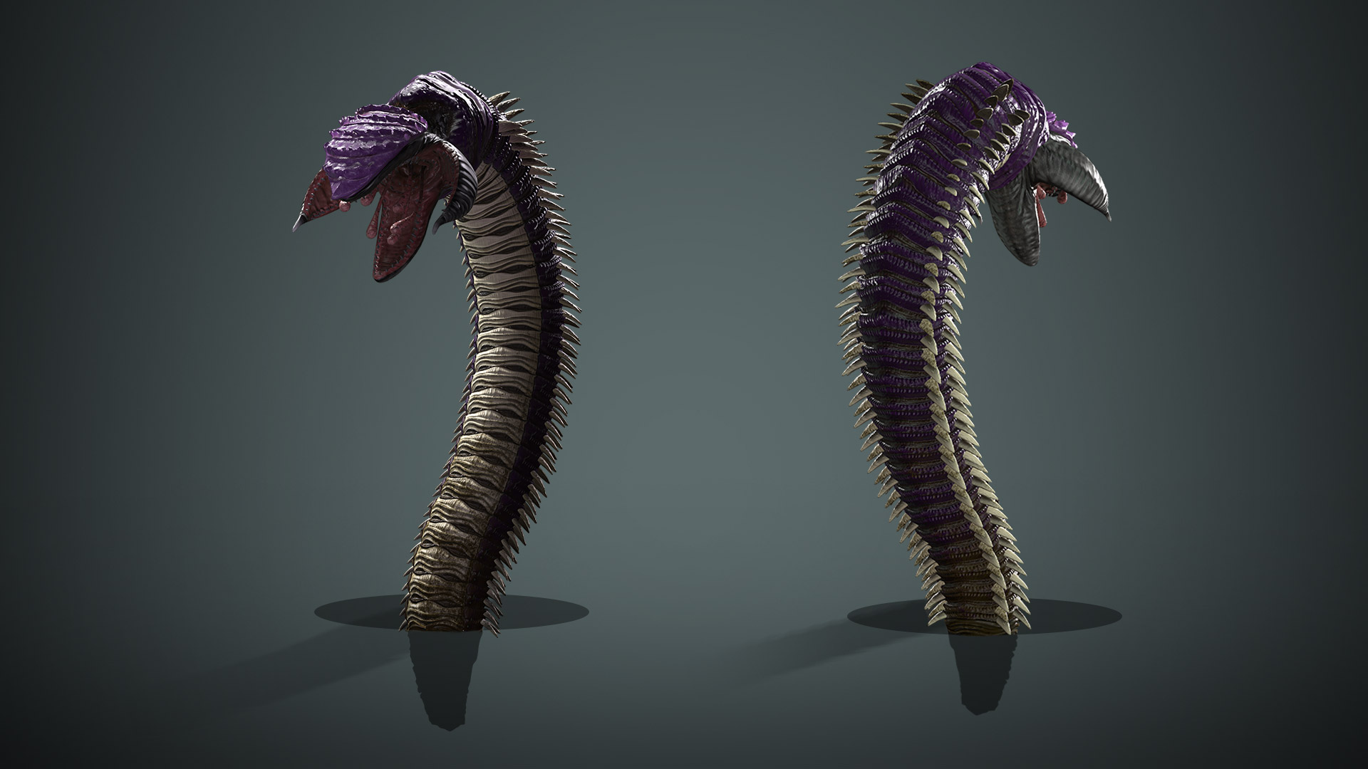 Giant Worm Pack - iClone/Stage - Reallusion Content Store