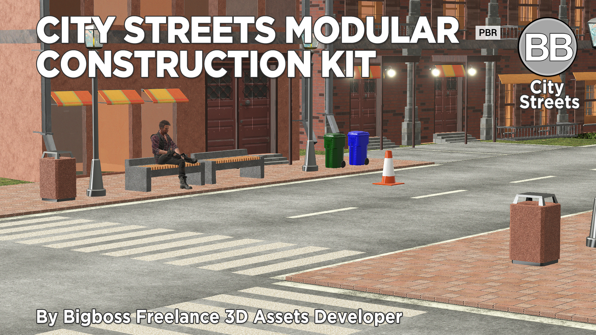 BB City Streets Modular Construction Kit - iClone/Stage - Reallusion ...