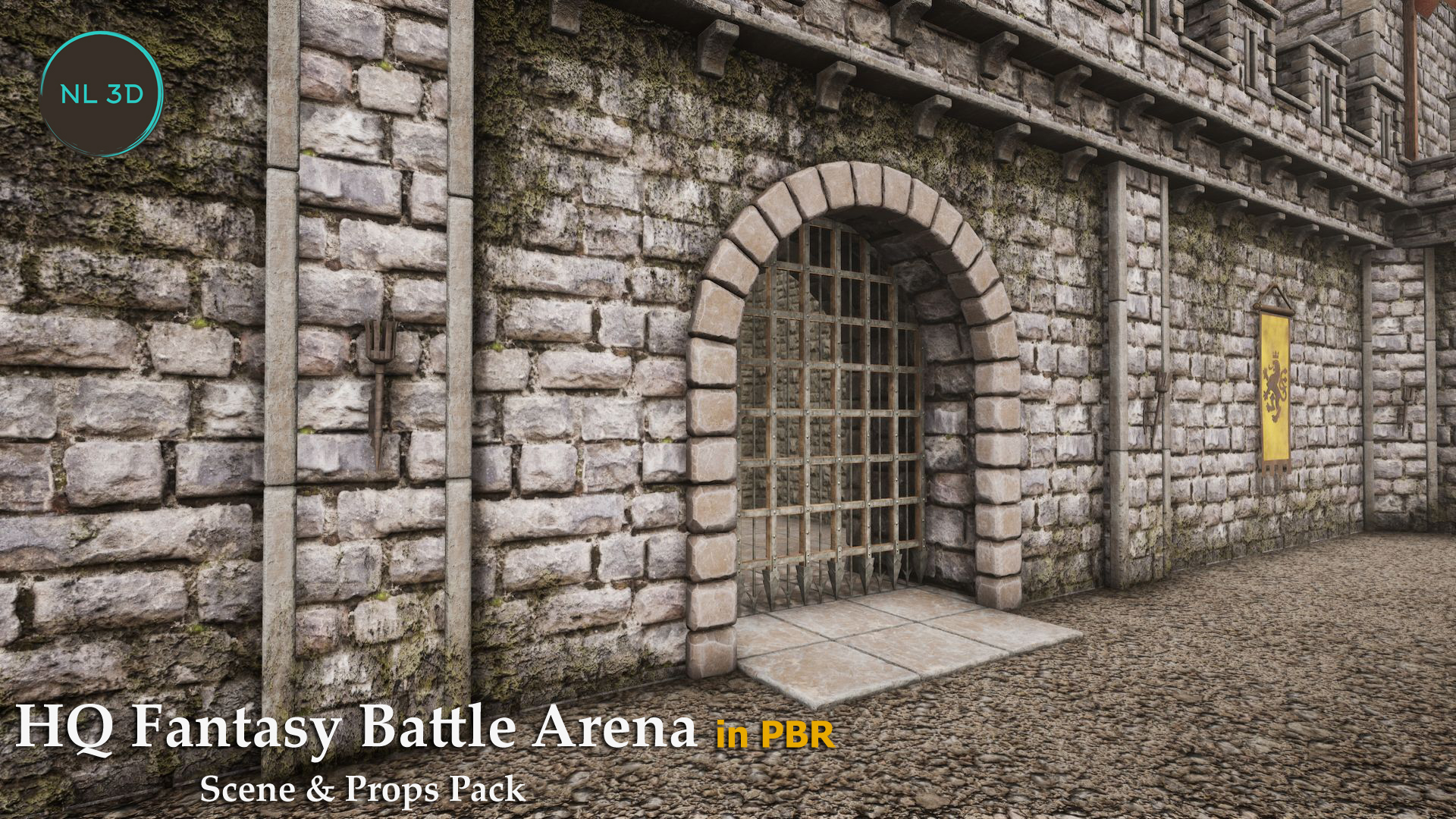 HQ Fantasy Battle Arena - iClone/Stage - Reallusion Content Store
