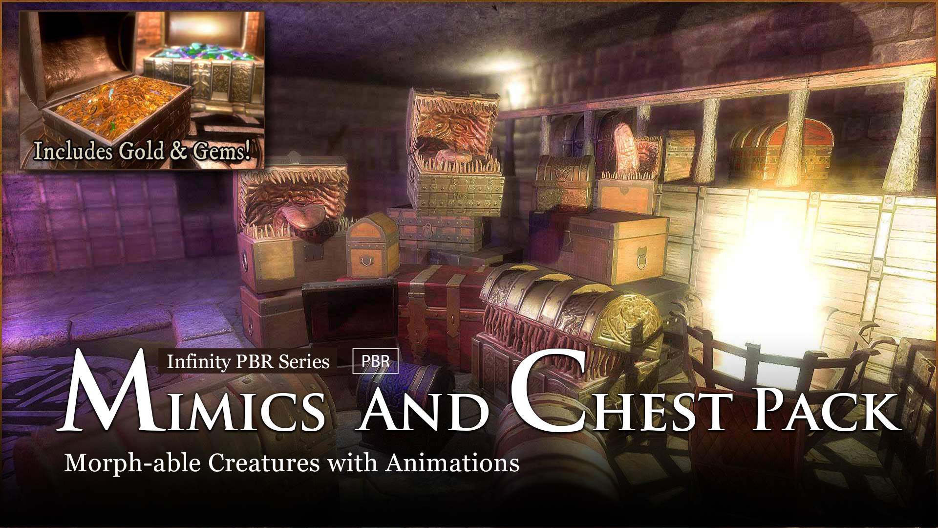 Mimics And Chest Pack - iClone/Stage - Reallusion Content Store