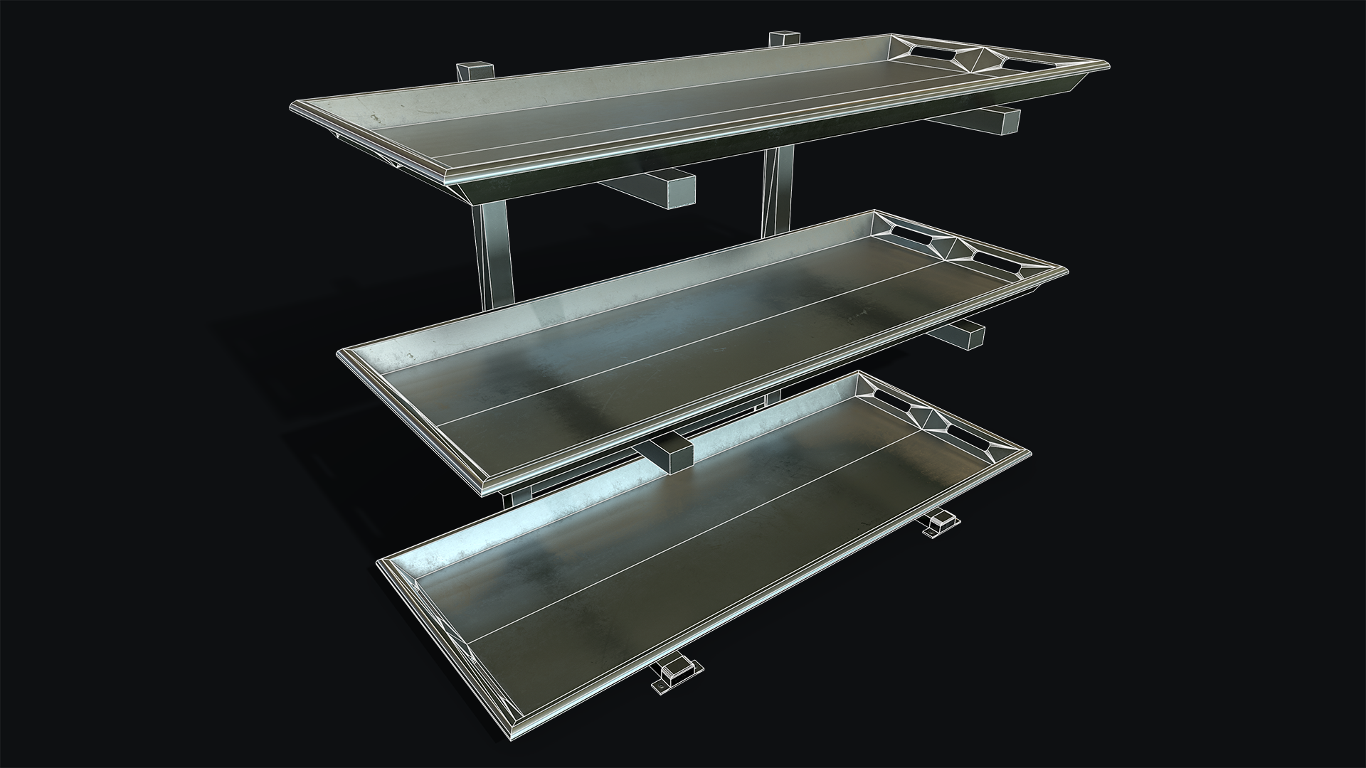 Mortuary Rack Systems - iClone/Stage - Reallusion Content Store