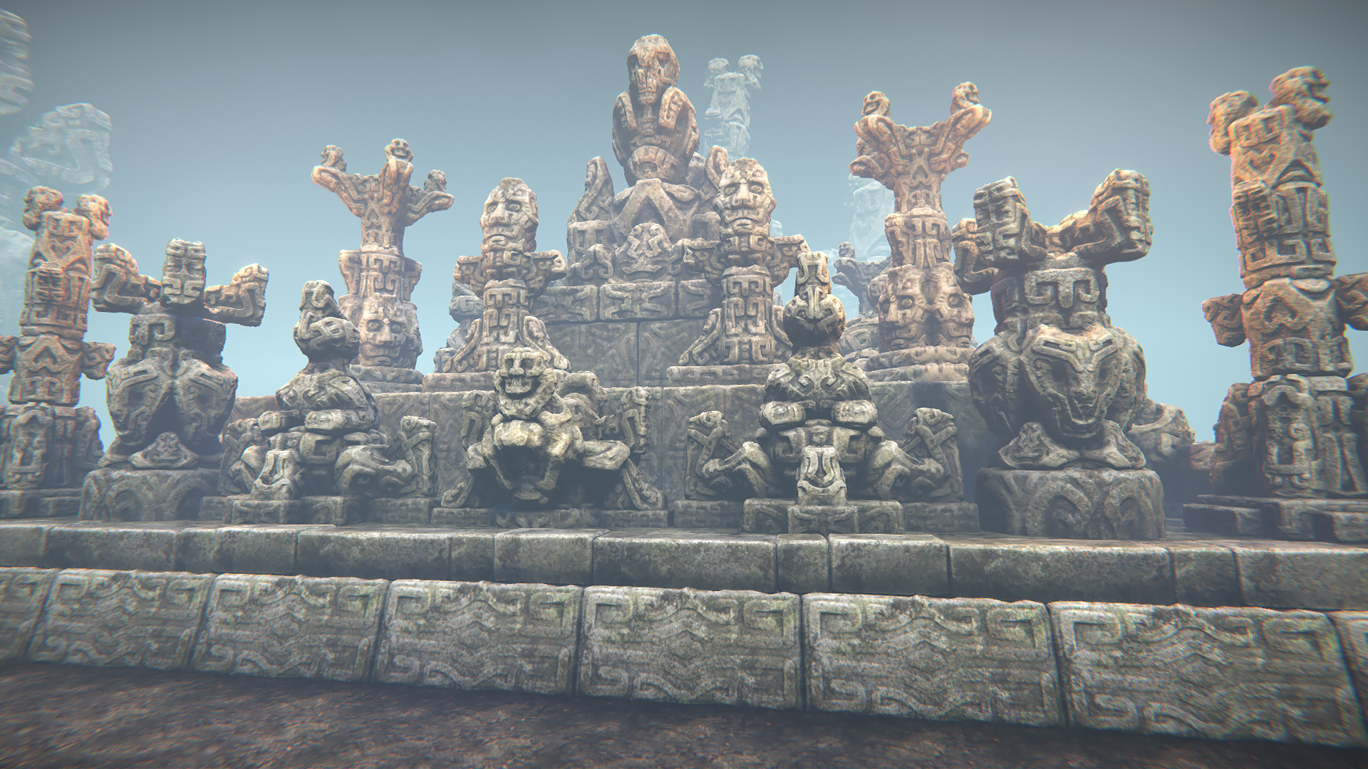 Jungle Statues - iClone/Stage - Reallusion Content Store
