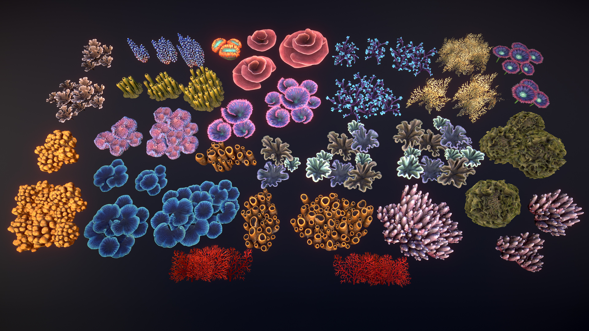 Corals Collection - iClone/Stage - Reallusion Content Store
