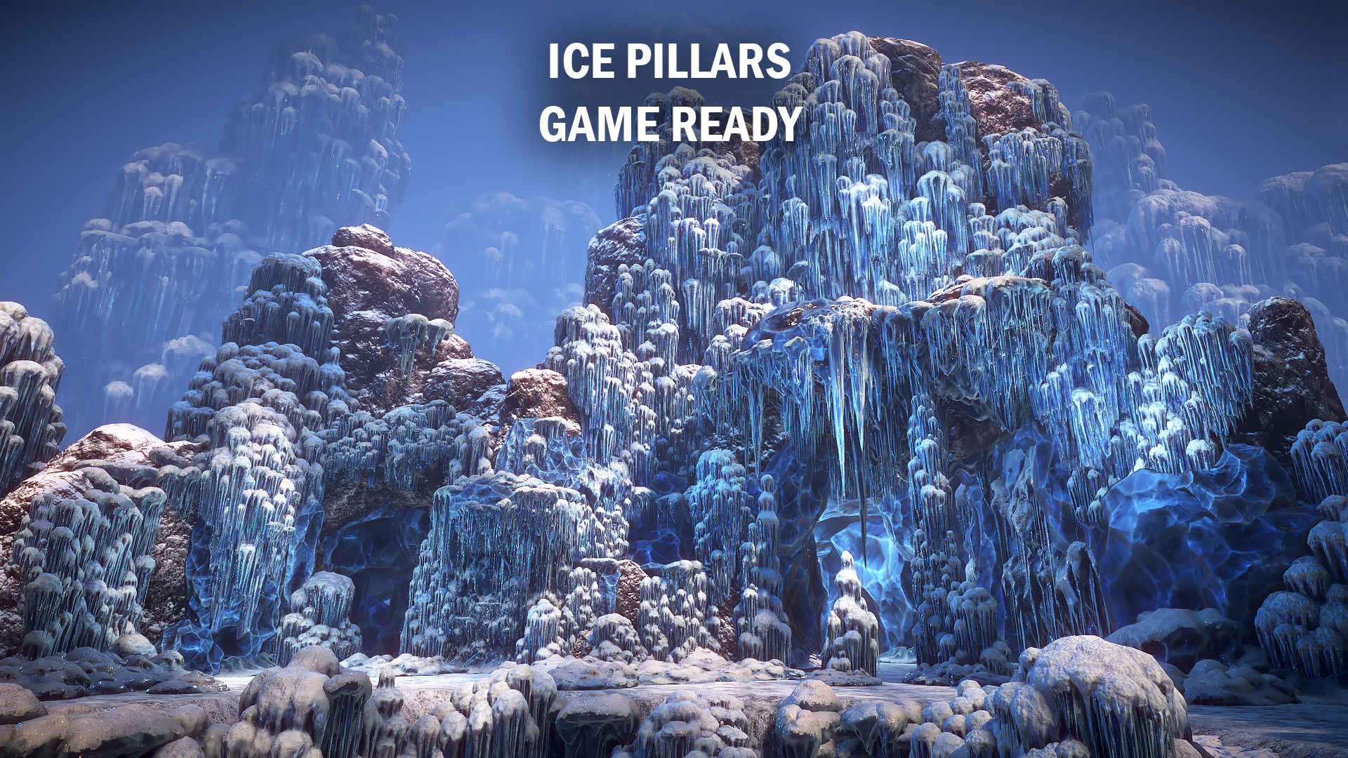 Ice Pillars Collection - iClone/Stage - Reallusion Content Store