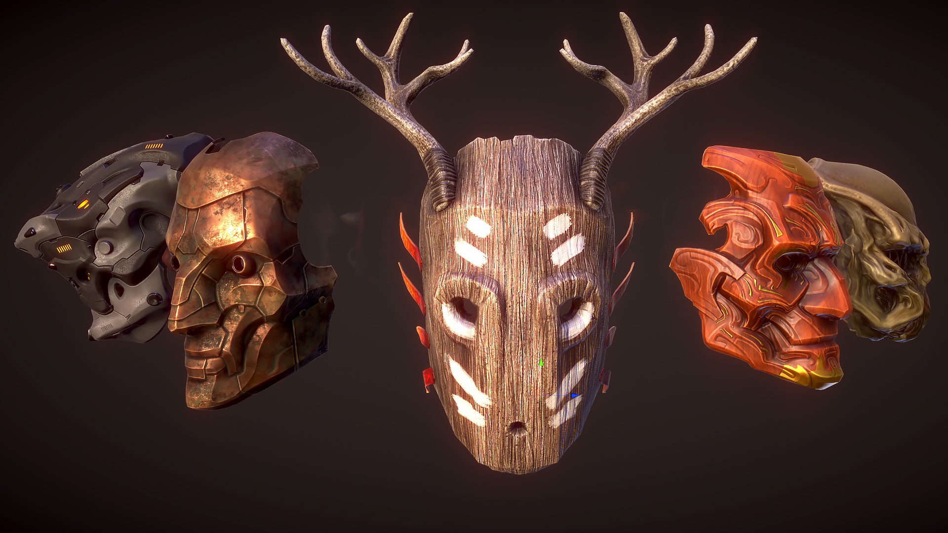 Masks Pack 2 - iClone/Stage - Reallusion Content Store