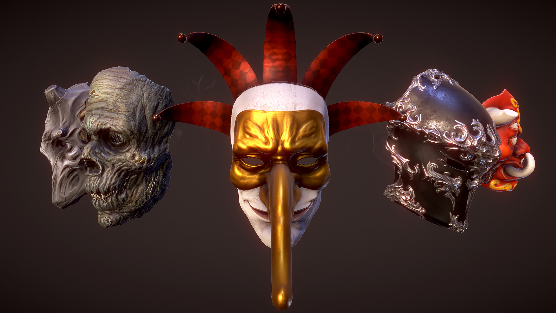 Masks Pack 2 - iClone/Stage - Reallusion Content Store