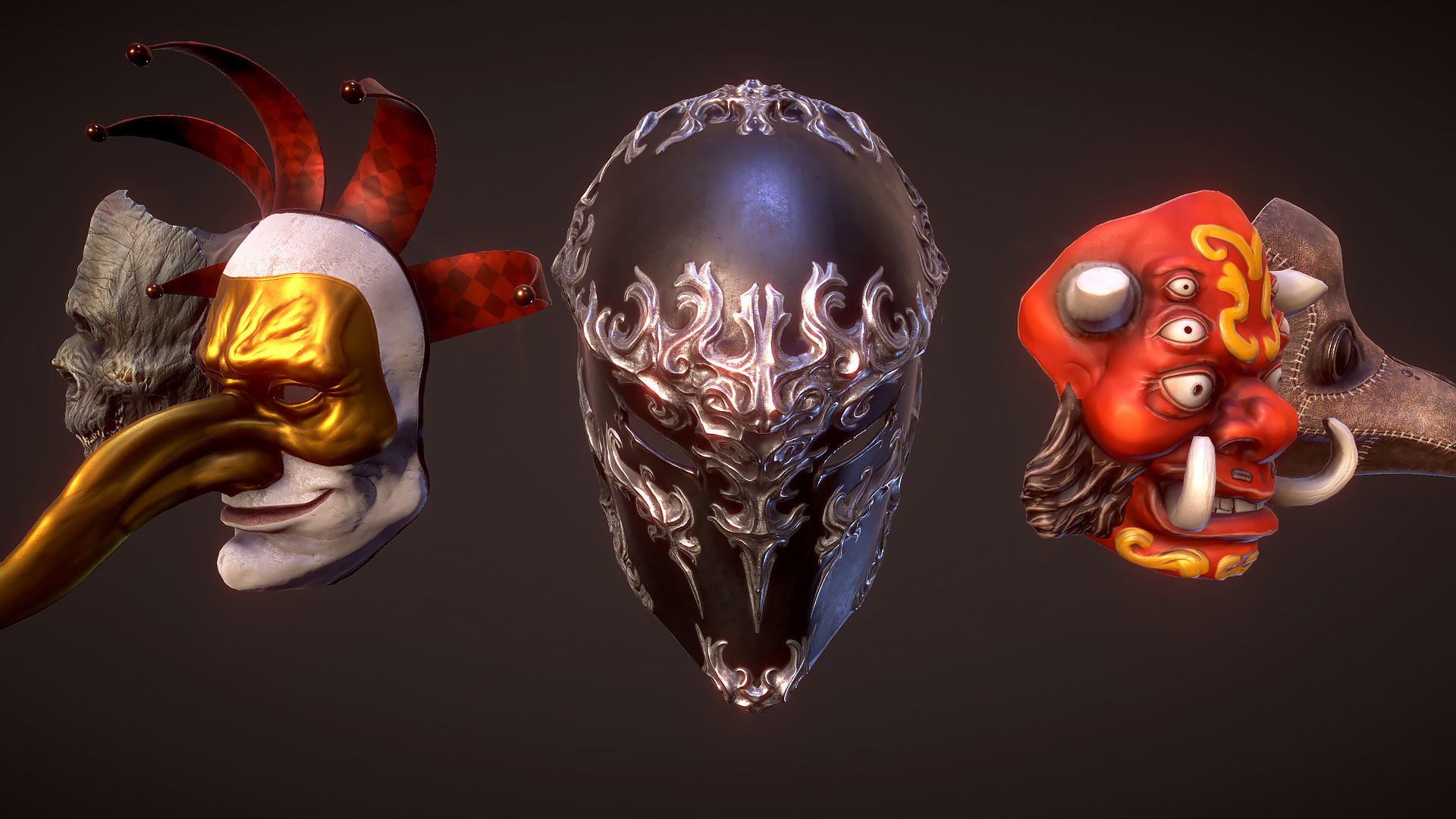 Masks Pack 2 - iClone/Stage - Reallusion Content Store