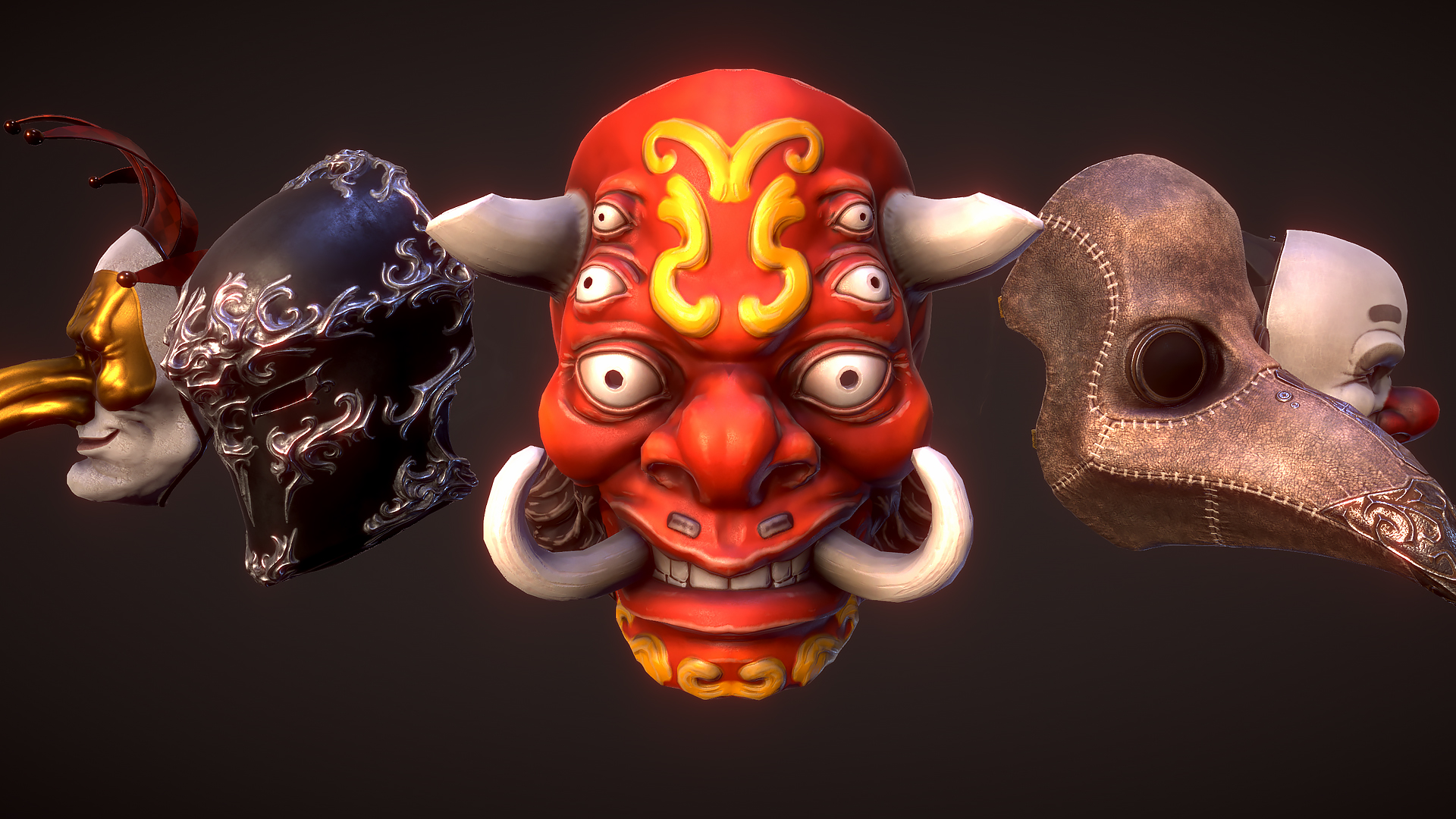 Masks Pack 2 - iClone/Stage - Reallusion Content Store