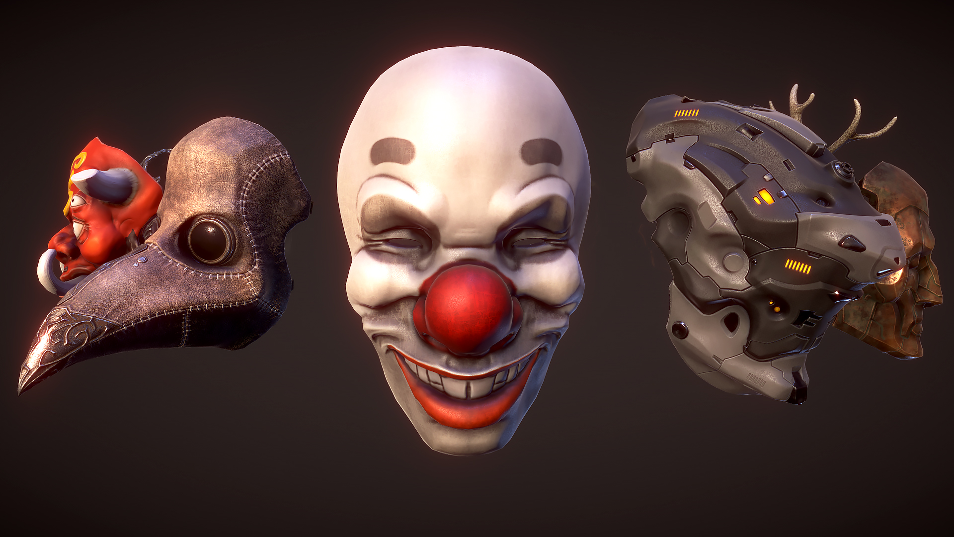 Masks Pack 2 - iClone/Stage - Reallusion Content Store