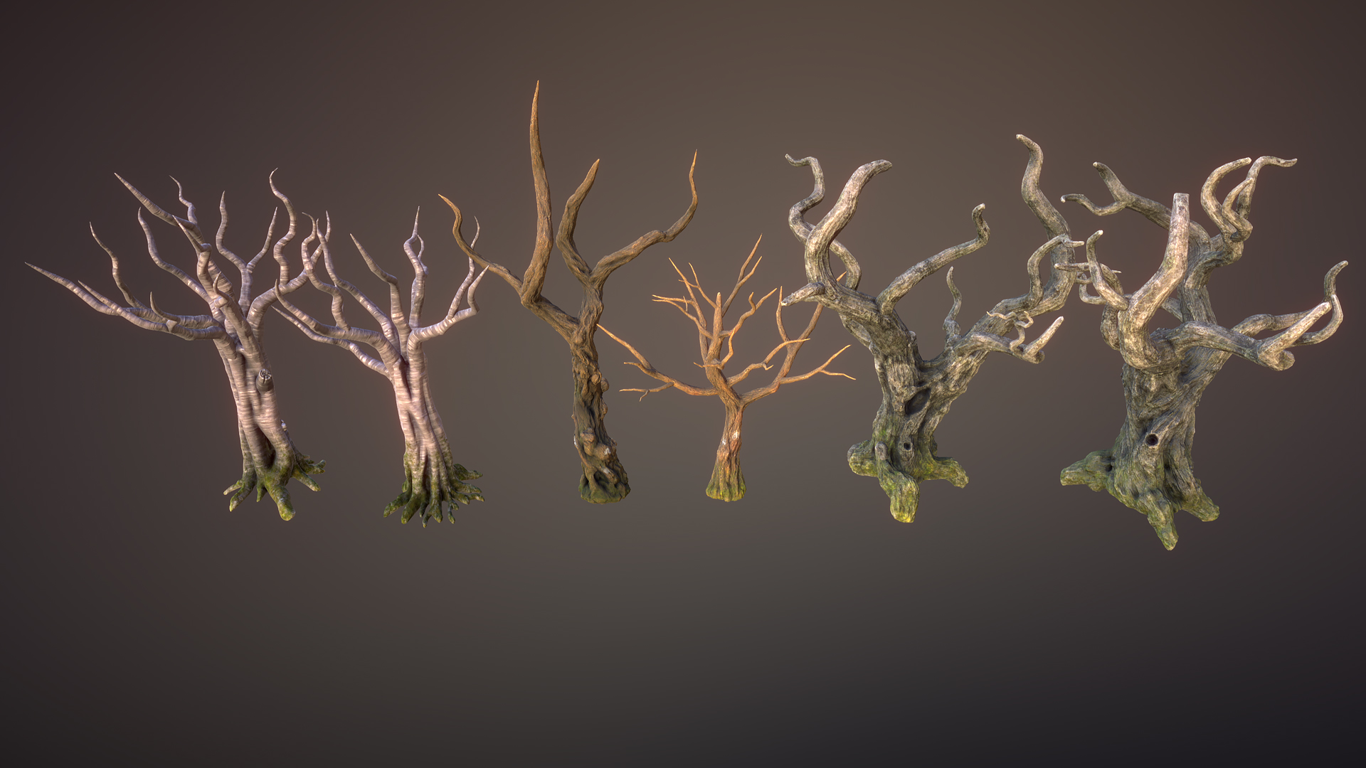 Dried Trees - iClone/Stage - Reallusion Content Store