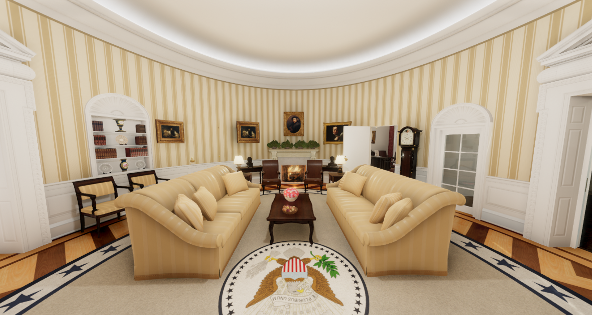 The Oval Office - iClone/Stage - Reallusion Content Store