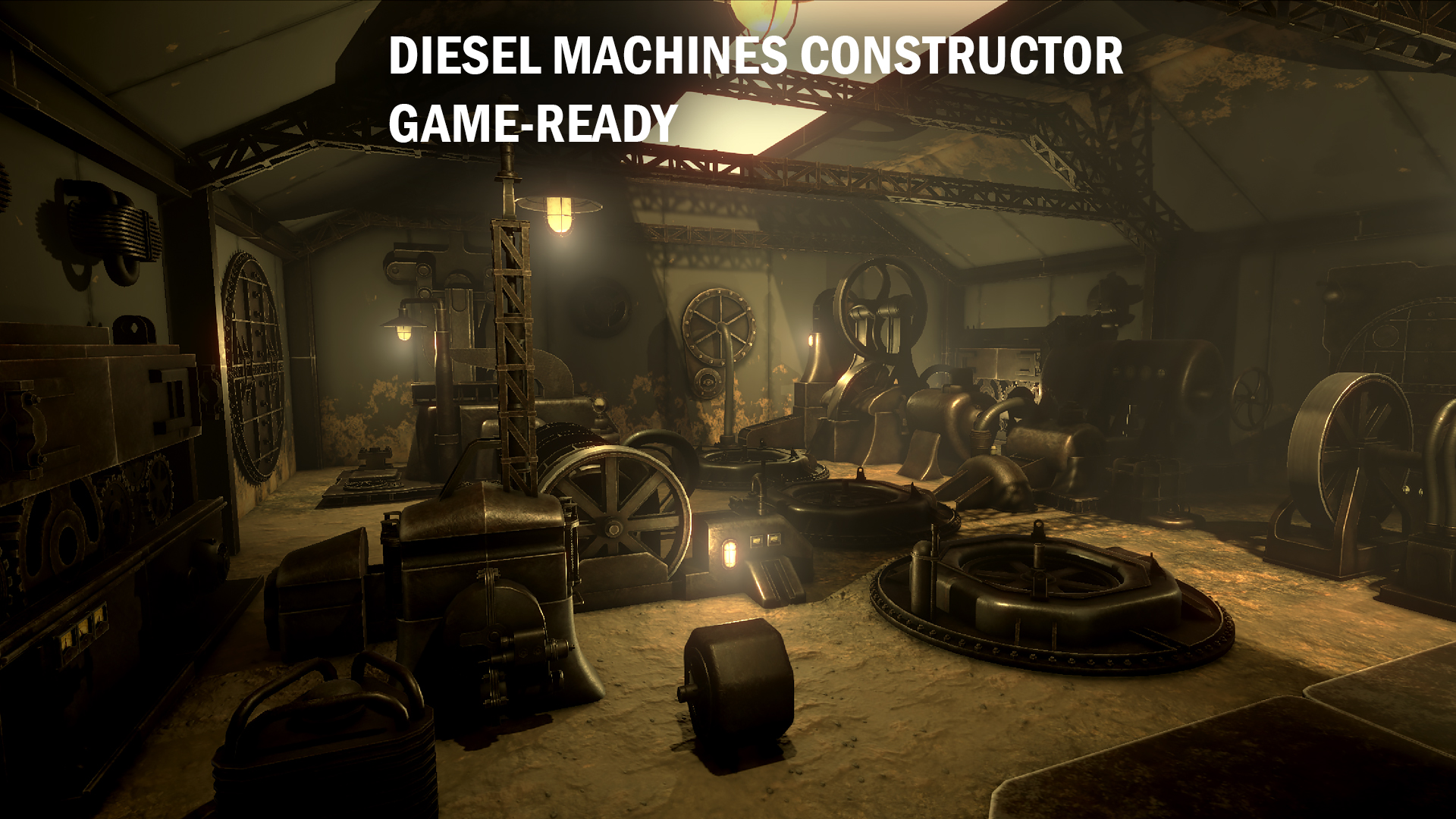 Diesel Machines Constructor - iClone/Stage - Reallusion Content Store