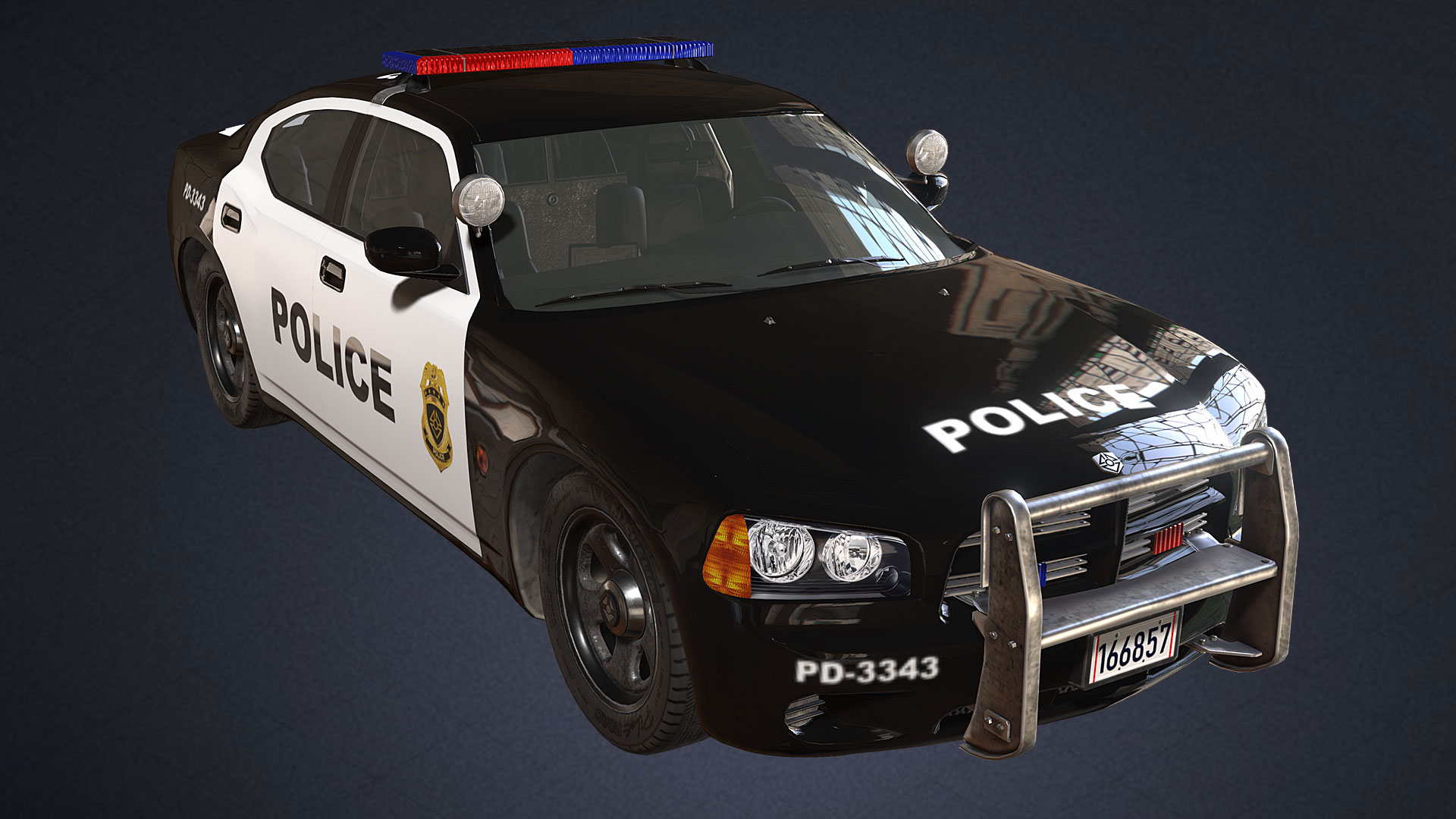 Police Patrol Cars - iClone/Stage - Reallusion Content Store