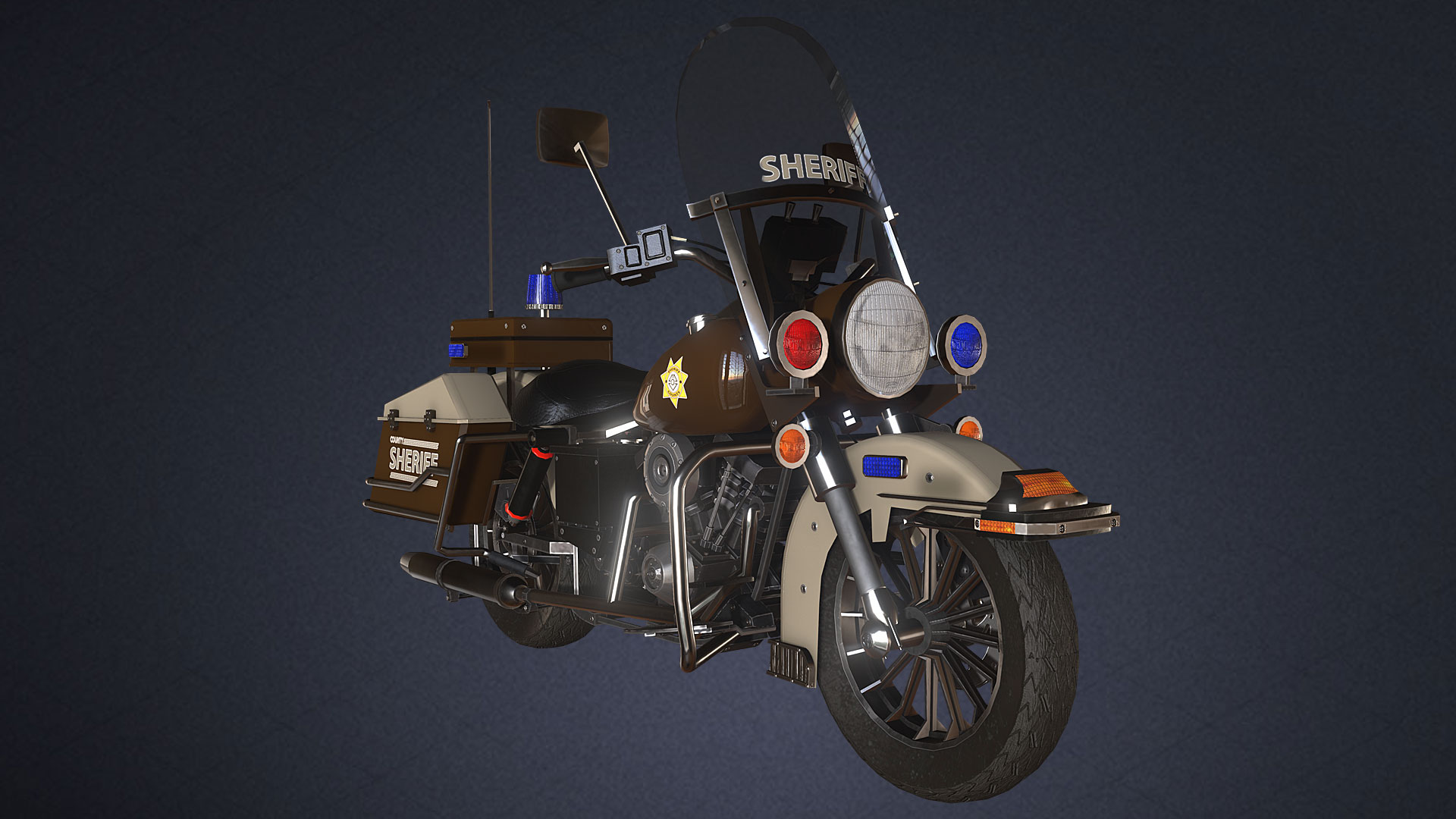 Police Motorcycles - iClone/Stage - Reallusion Content Store