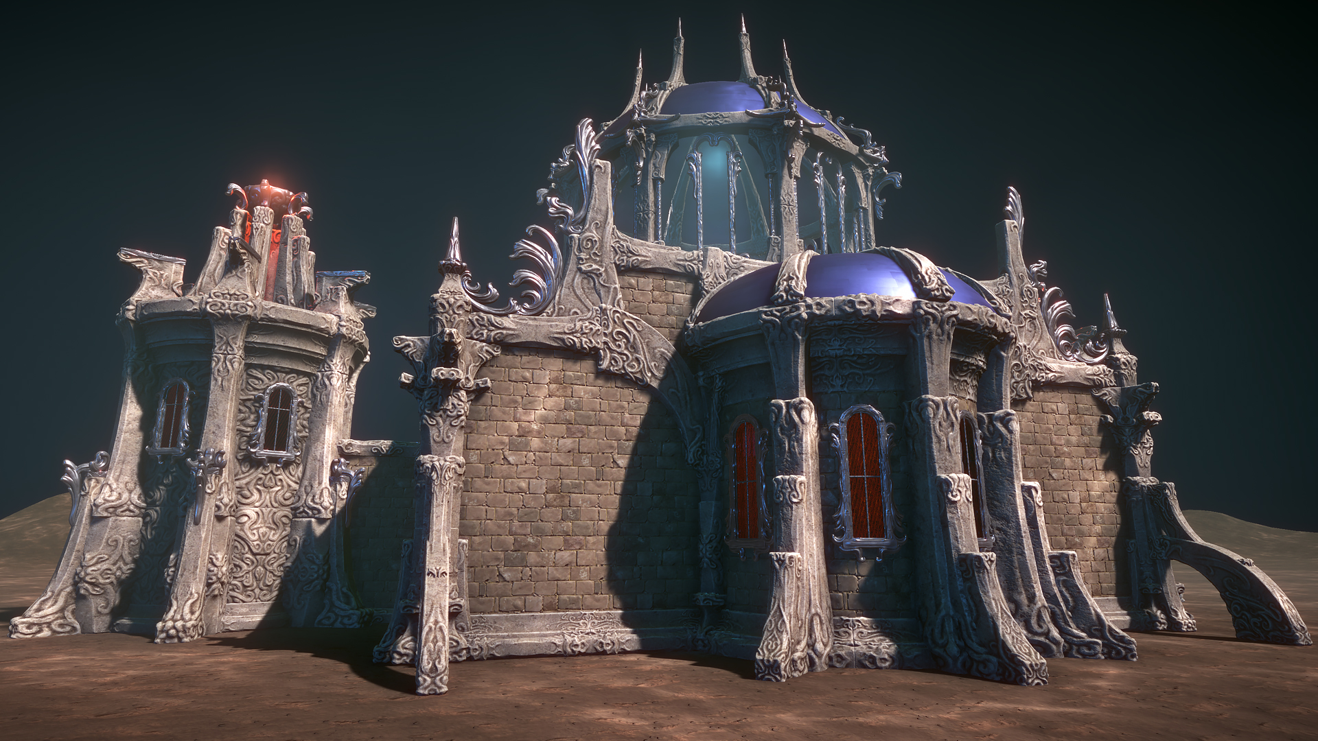 Desert Temple Constructor - iClone/Stage - Reallusion Content Store