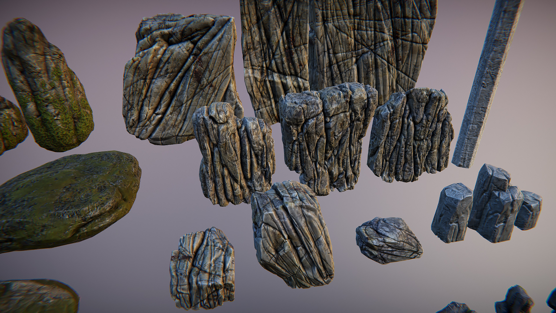 Huge Rocks Pack - iClone/Stage - Reallusion Content Store
