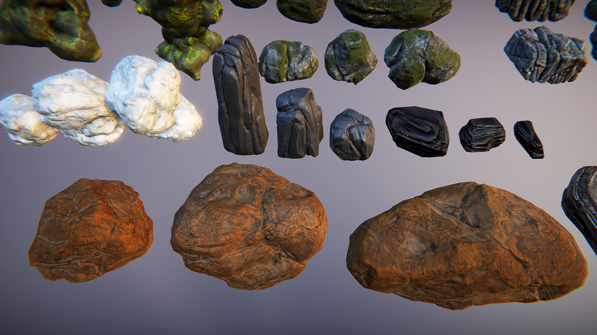 Huge Rocks Pack - iClone/Stage - Reallusion Content Store