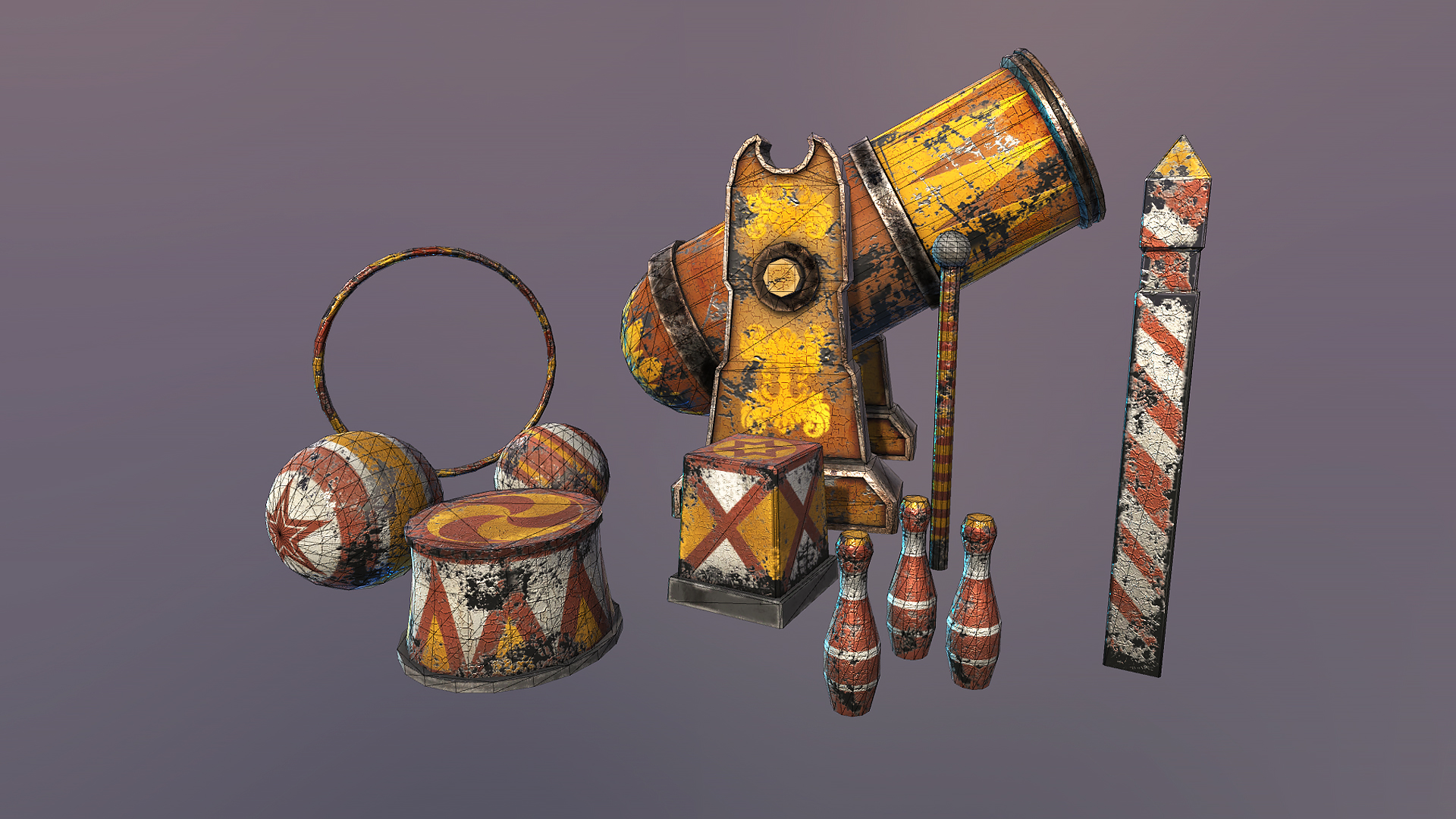 Horror Circus Props - iClone/Stage - Reallusion Content Store