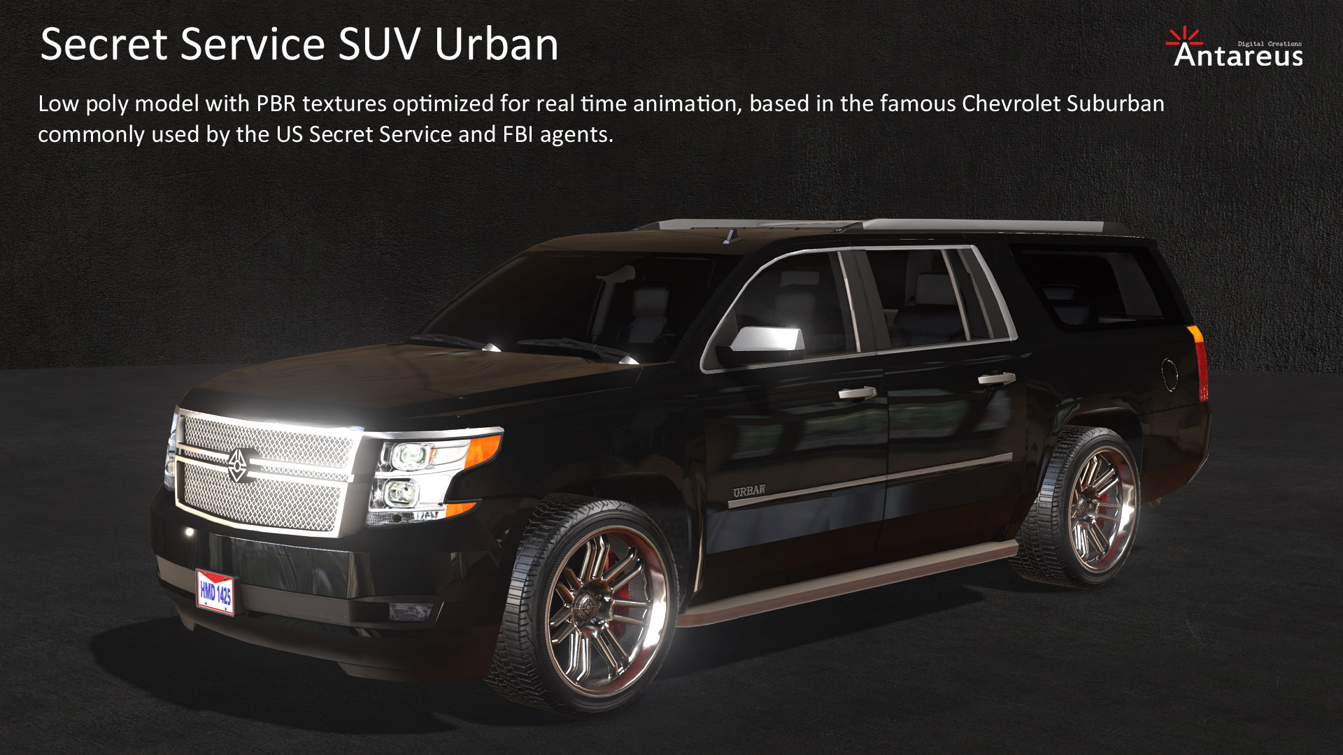 Full-Size SUV - iClone/Stage - Reallusion Content Store