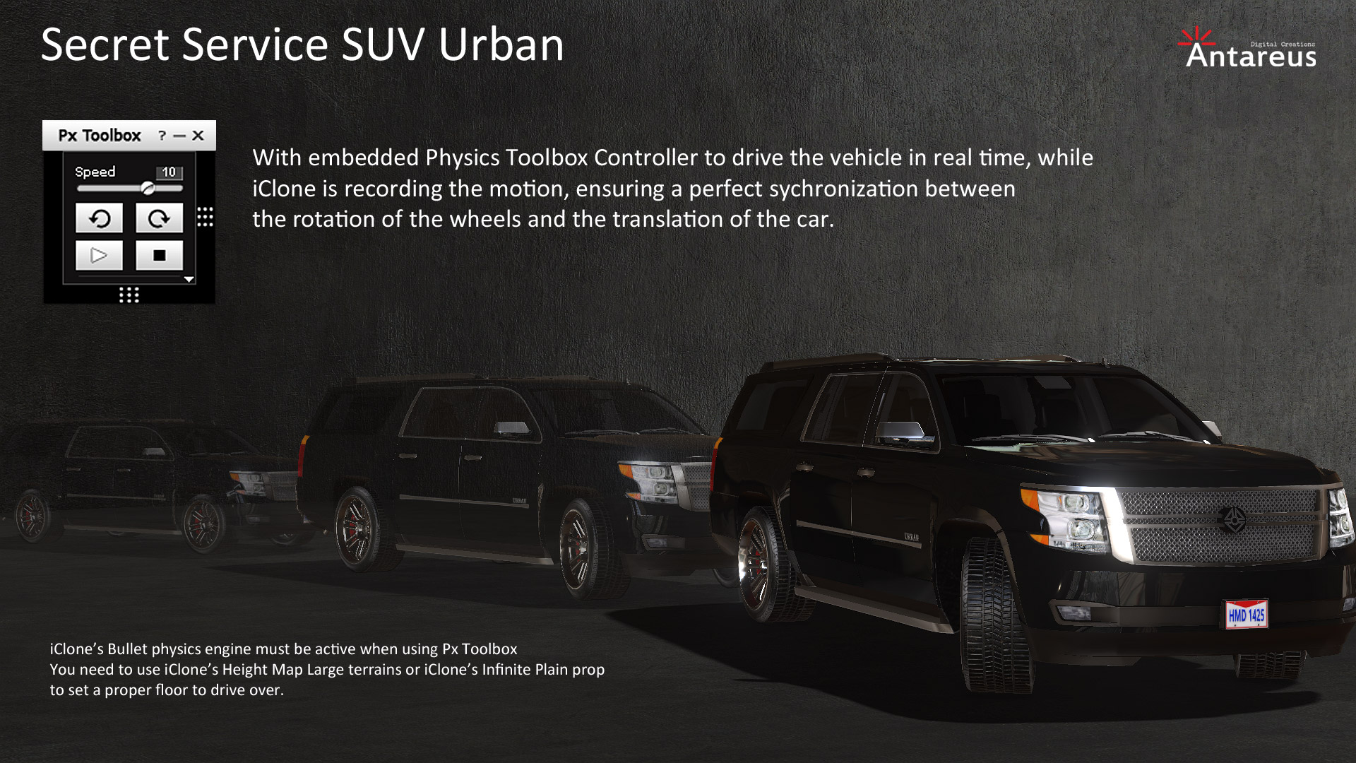 Full-Size SUV - iClone/Stage - Reallusion Content Store