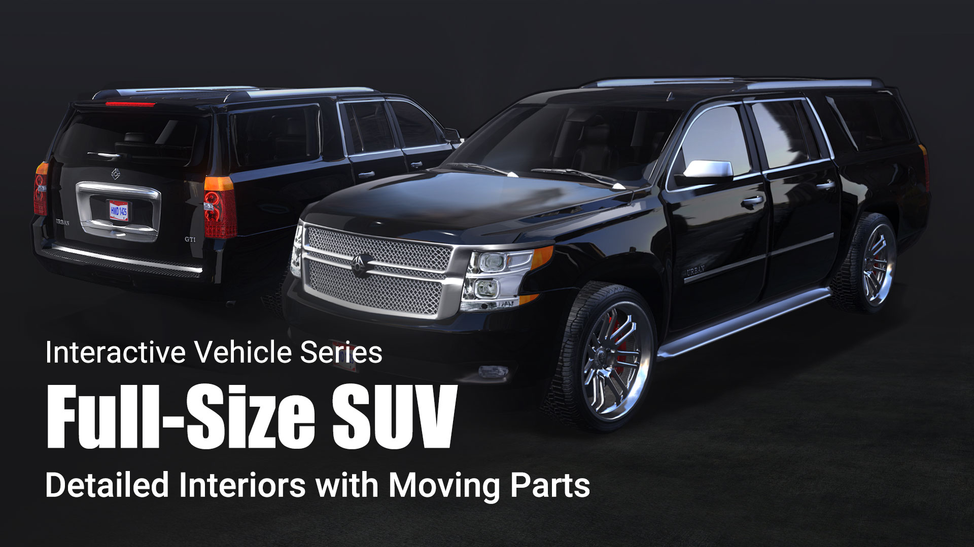 Full-Size SUV - iClone/Stage - Reallusion Content Store