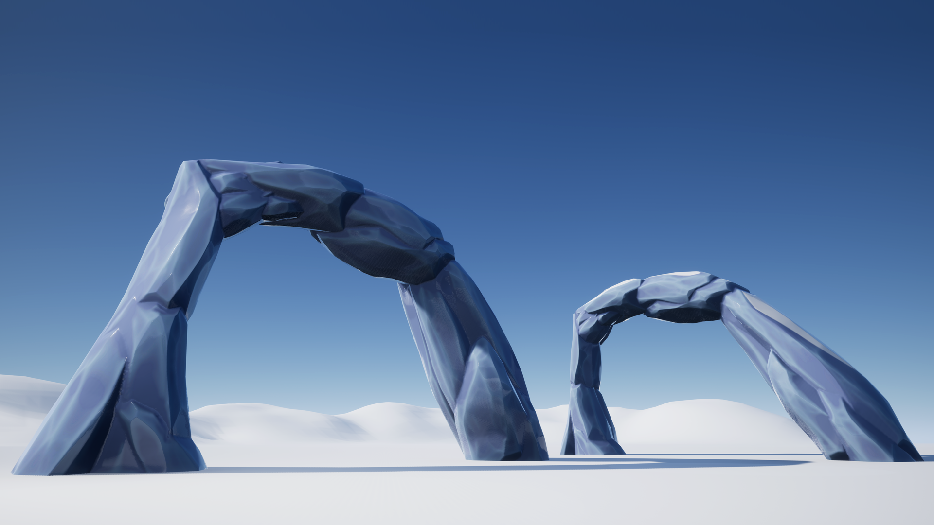 Stylized Ice Formations - iClone/Stage - Reallusion Content Store