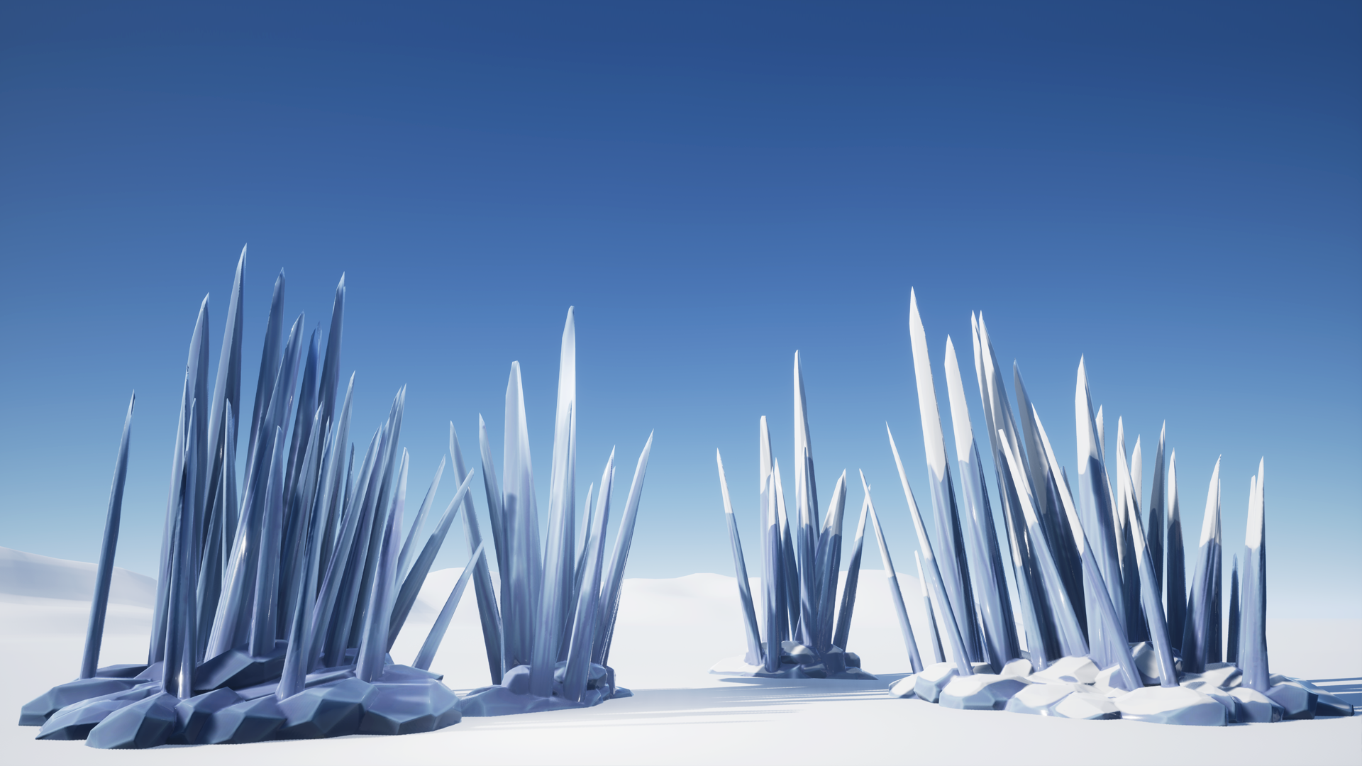 Stylized Ice Formations - iClone/Stage - Reallusion Content Store