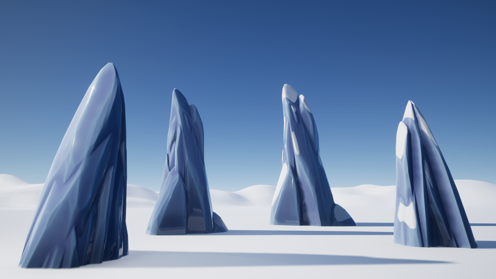 Stylized Ice Formations - iClone/Stage - Reallusion Content Store