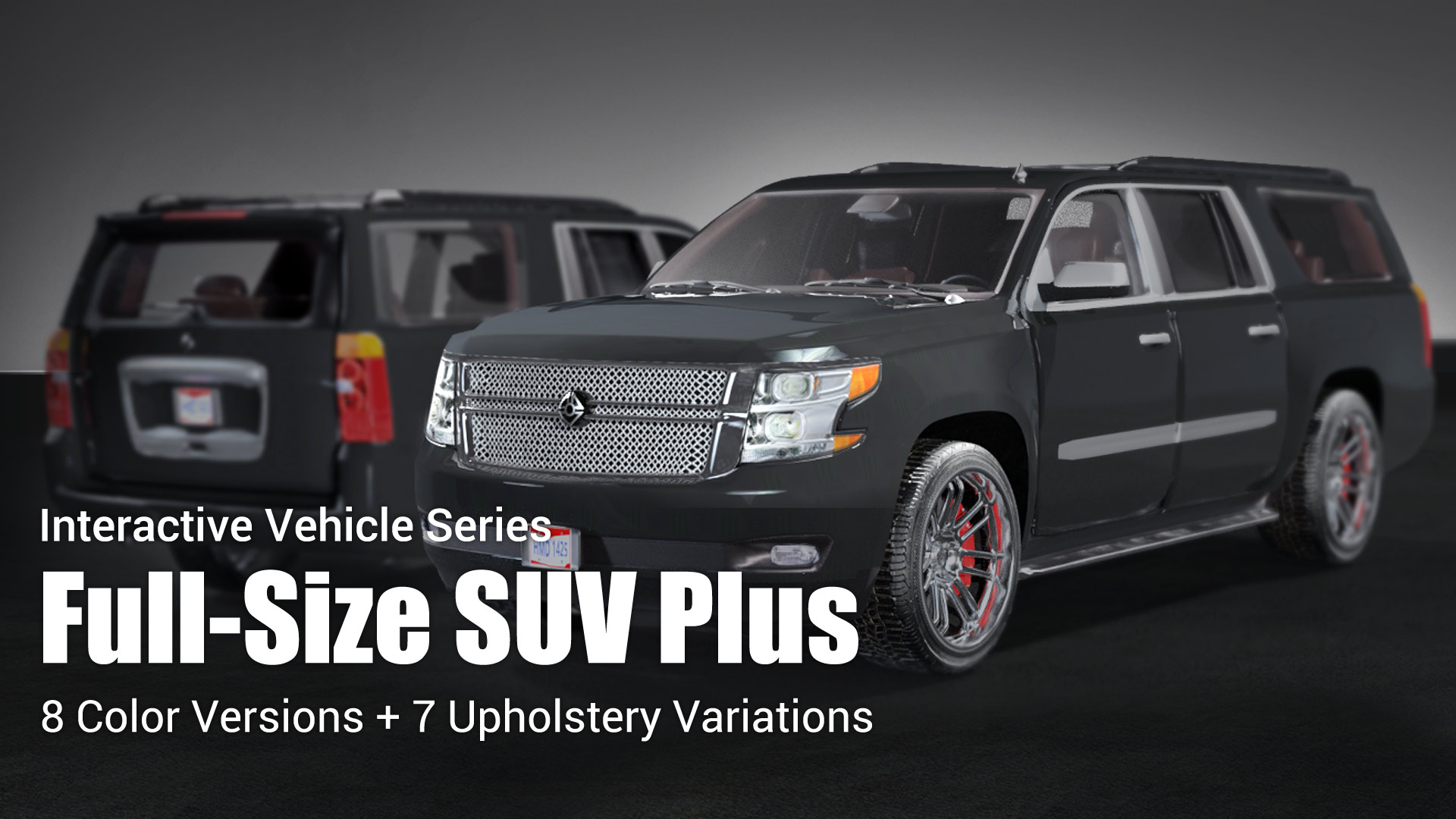 Full-Size SUV Plus - iClone/Stage - Reallusion Content Store