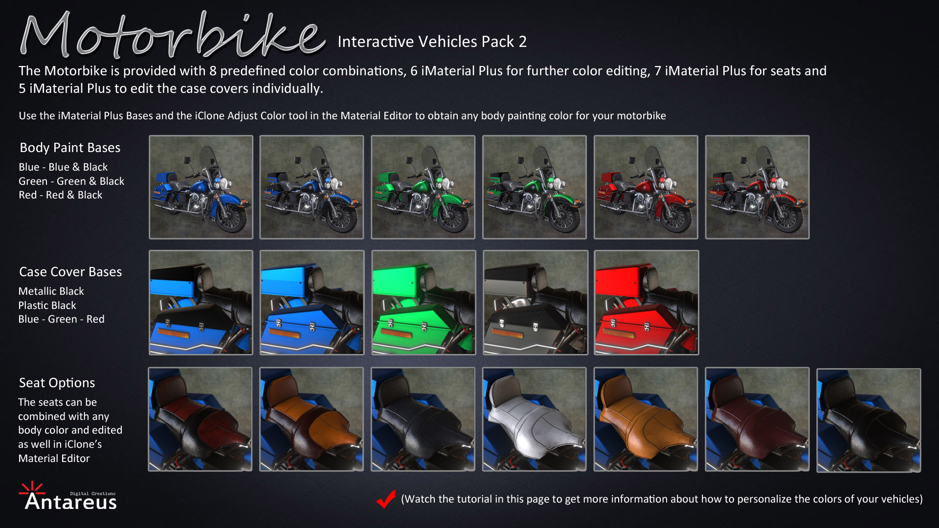 Motorcycle Plus - iClone/Stage - Reallusion Content Store