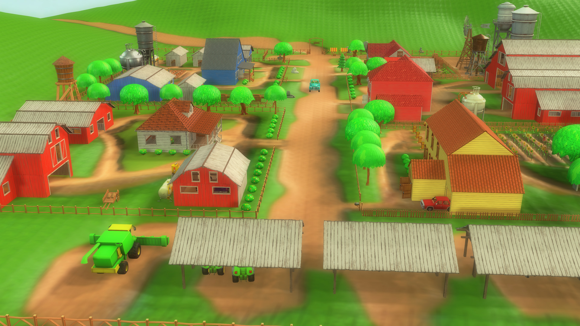 Stylized Farm - iClone/Stage - Reallusion Content Store