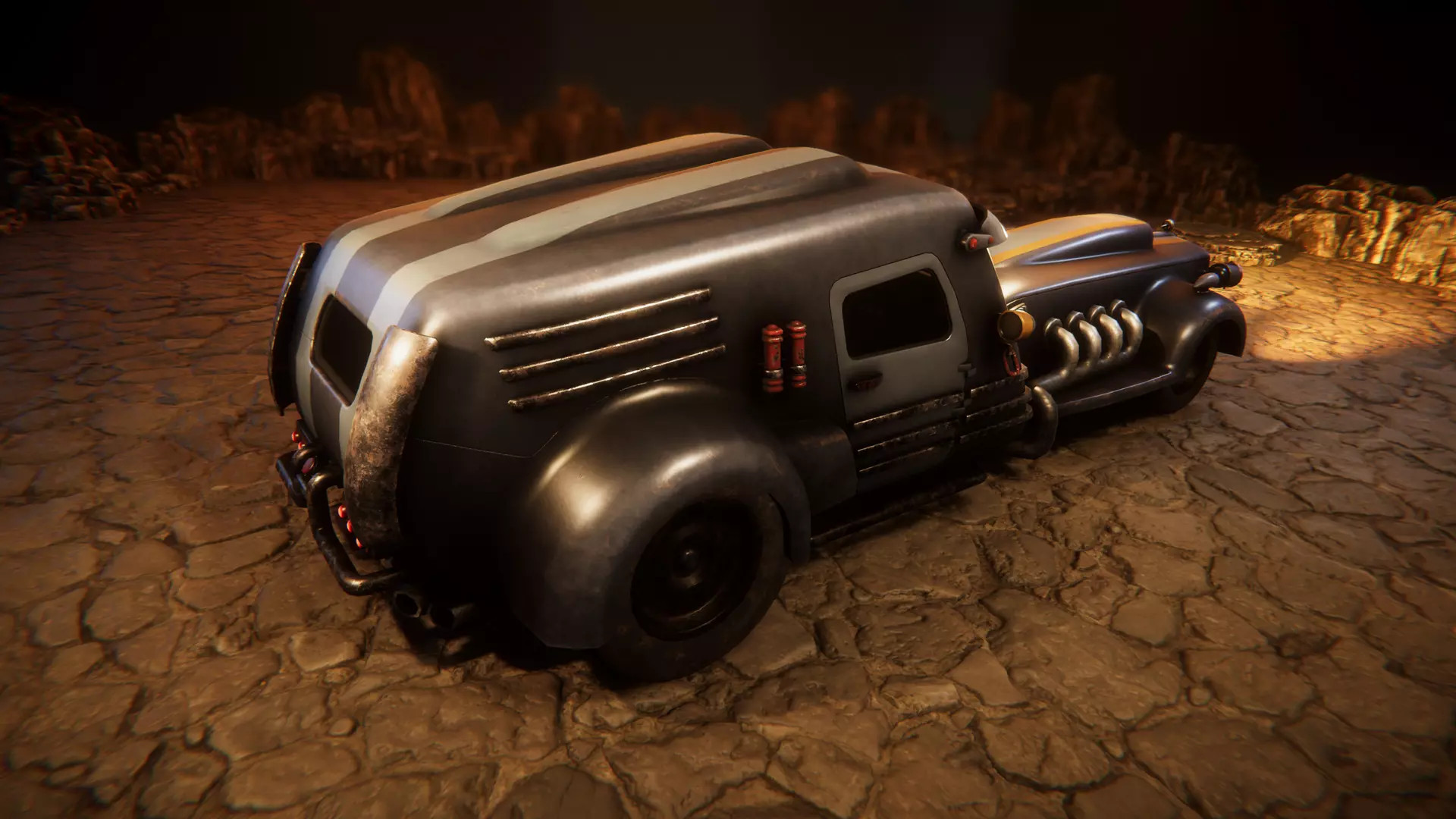 Dieselpunk Cars - iClone/Scenes & Props - Reallusion Content Store