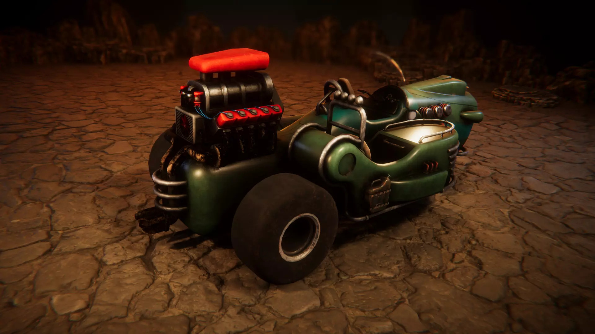 Dieselpunk Cars - iClone/Scenes & Props - Reallusion Content Store