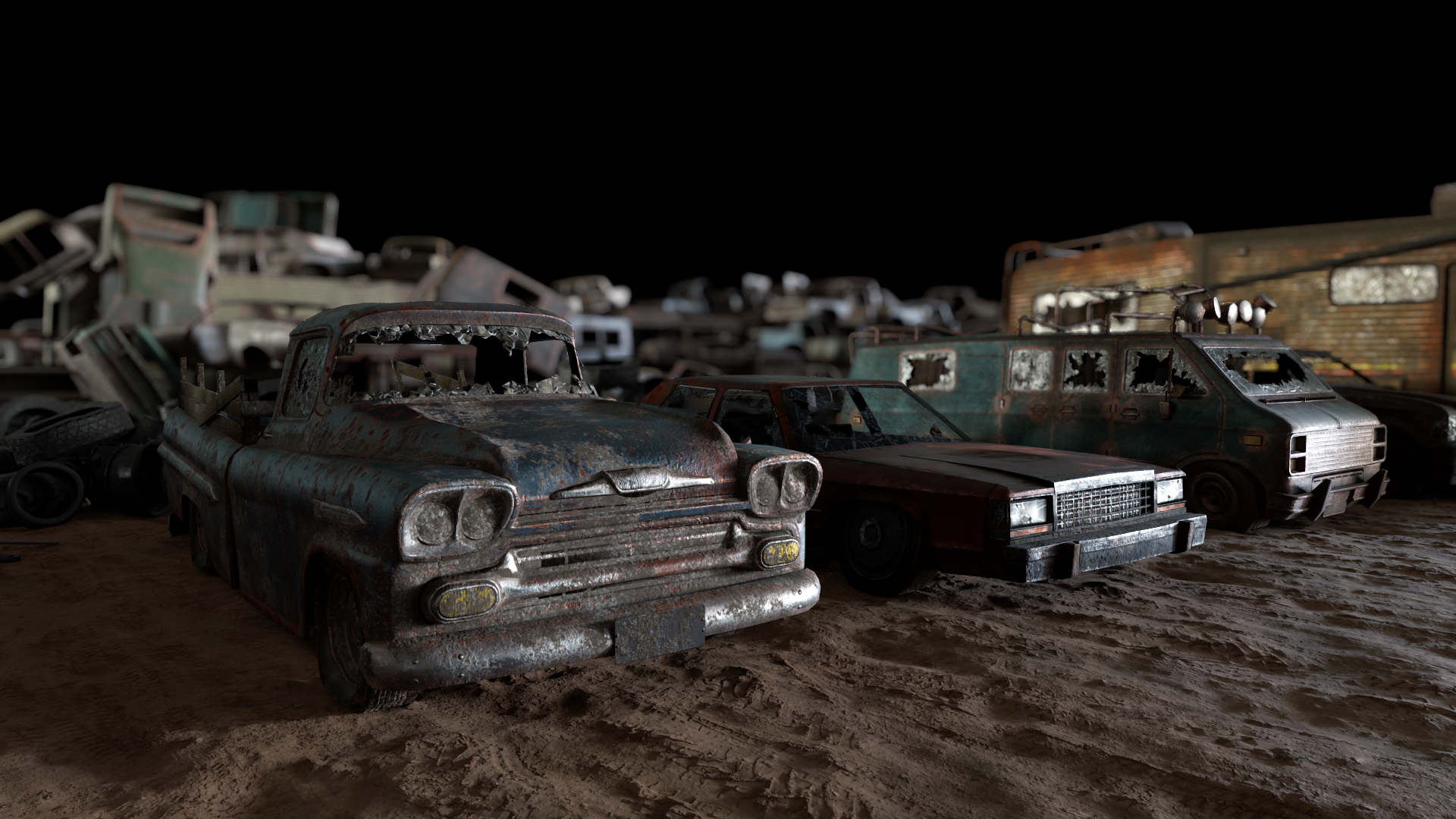 Junkyard - iClone/Scenes & Props - Reallusion Content Store