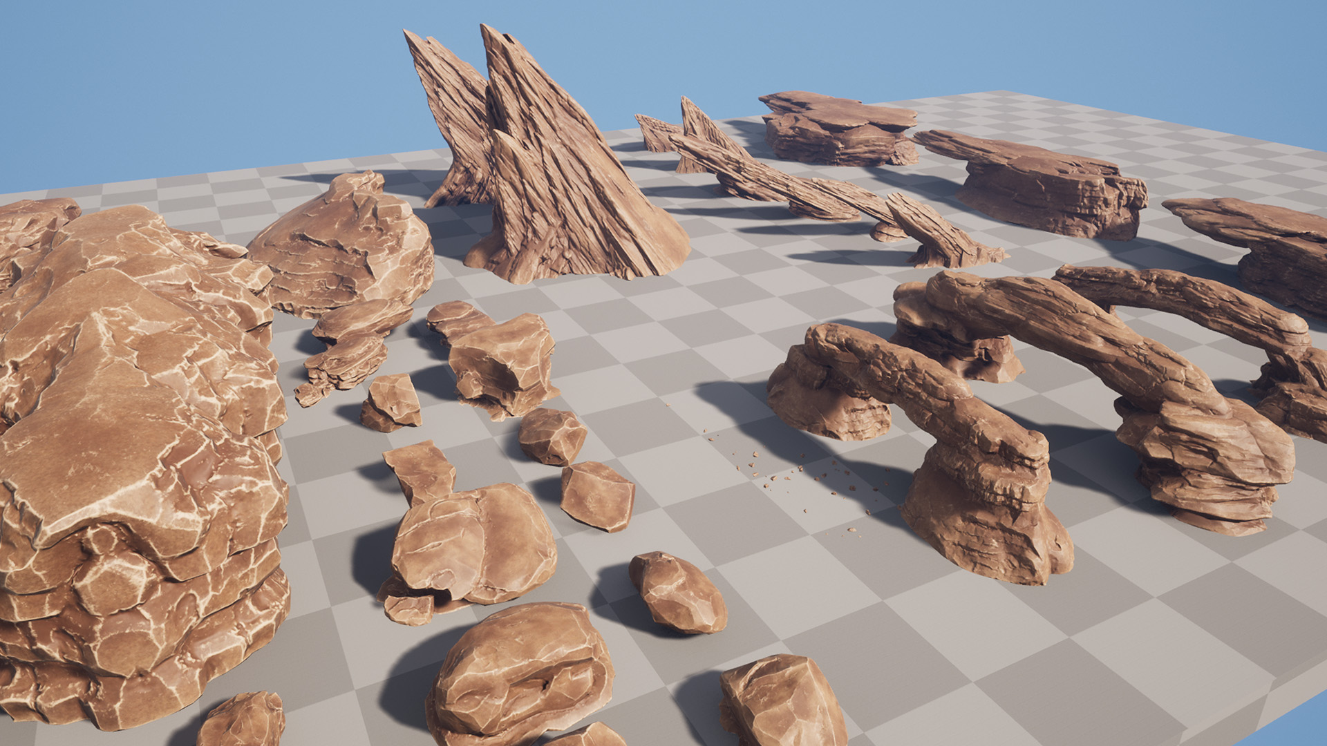 Large Desert Rocks Collection - iClone/Scenes & Props - Reallusion ...