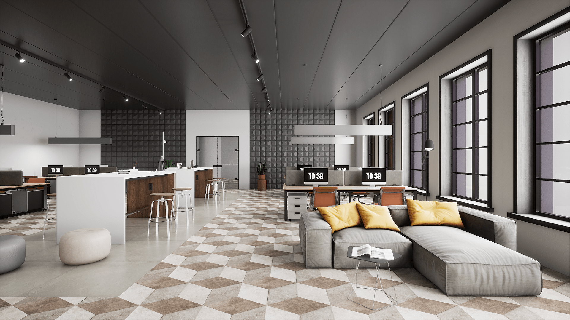 HQ Modular Office - iClone/Scenes & Props - Reallusion Content Store
