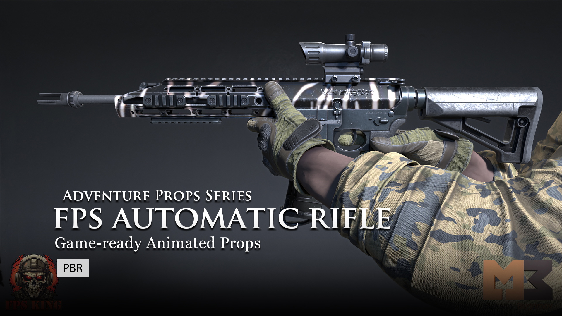 FPS_Automatic_Rifle - iClone/Scenes & Props - Reallusion Content Store